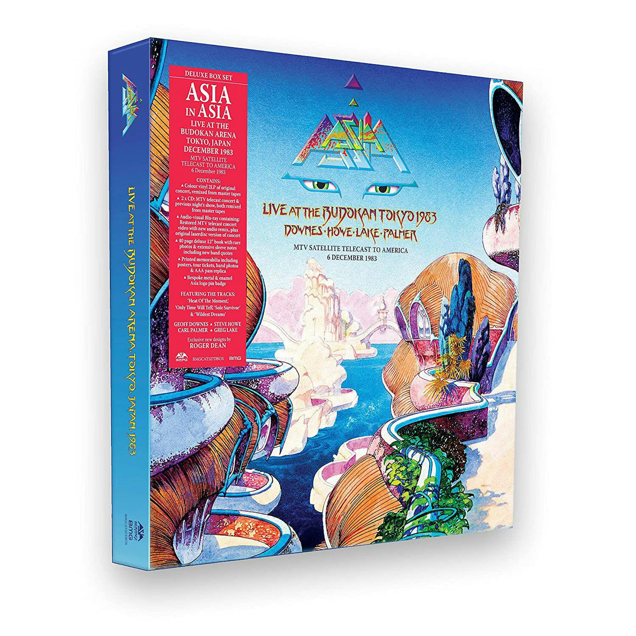 Asia In Asia - Live At The Budokan, Tokyo, 1983 (Deluxe Box Set/2LP/2CD ...