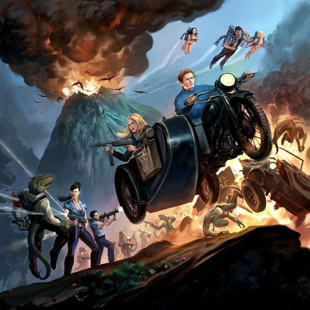 Dario Russo Danger 5 (Original Series Soundtrack) (Multicolor/2LP ...