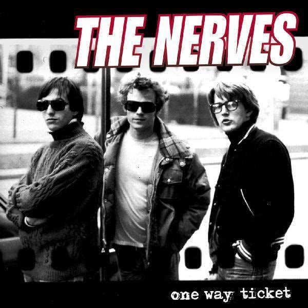 Nerves One Way Ticket (Clear Blue) Vinyl Record