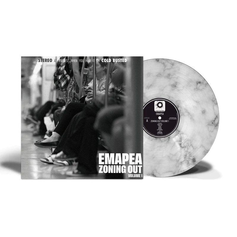 Emapea Zoning Out Vol. 1 (Black & White Marbled/Repress) Vinyl Record