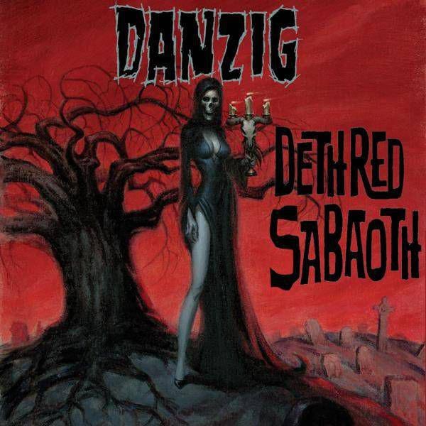 Danzig Deth Red Sabaoth (Black / Red Inkspot) Vinyl Record