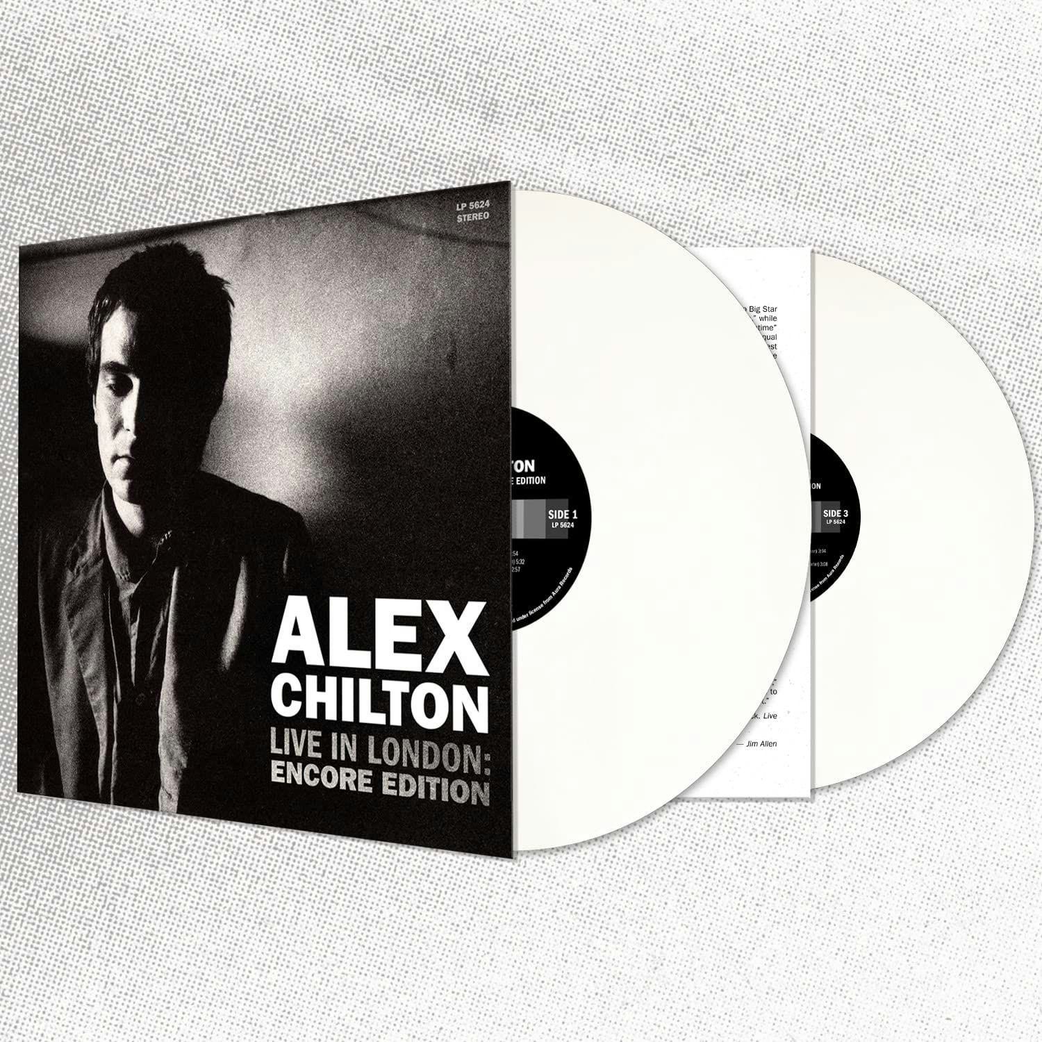 Alex Chilton Live In London: Encore Edition (White/2LP) Vinyl Record