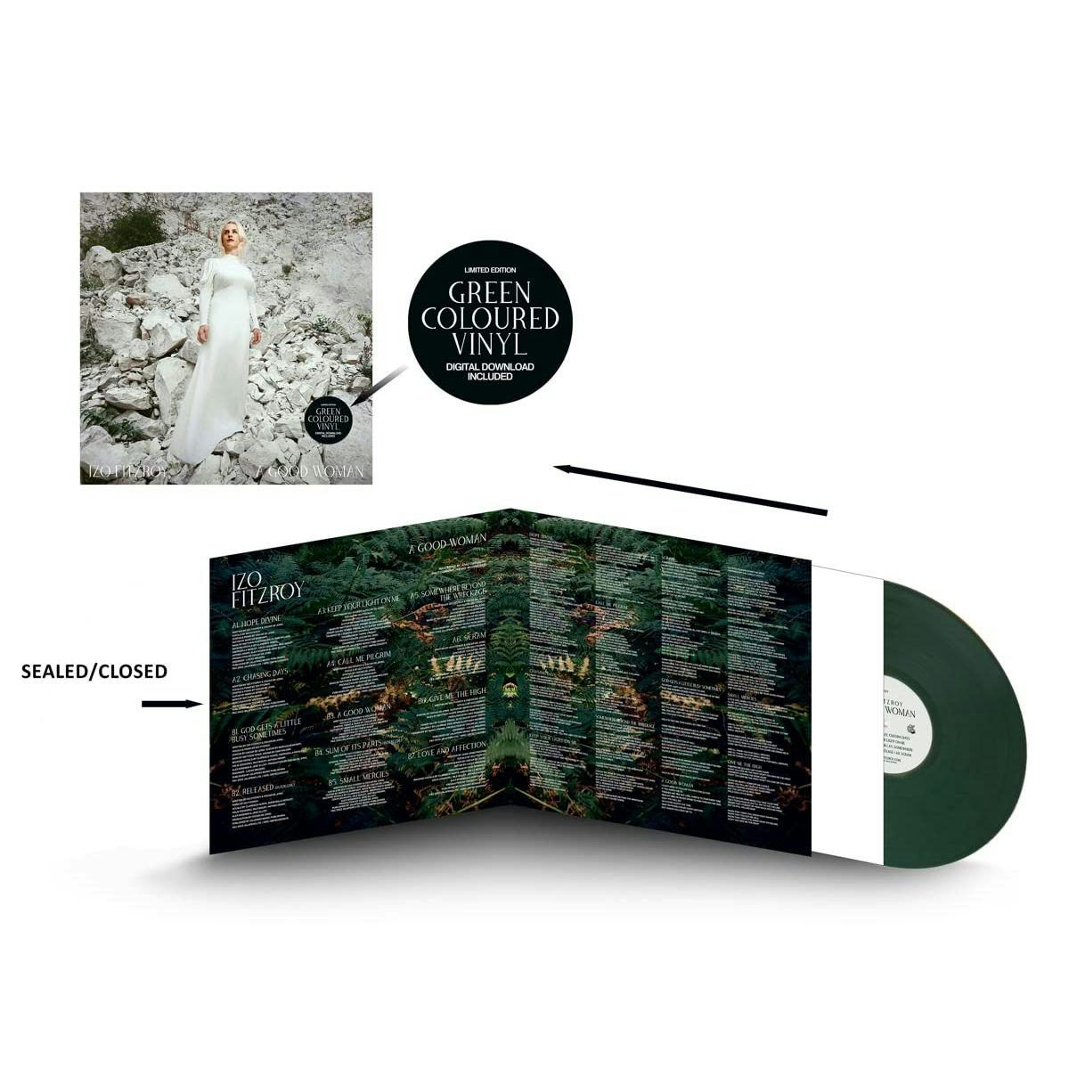 Izo FitzRoy Good Woman (Green Vinyl Record)