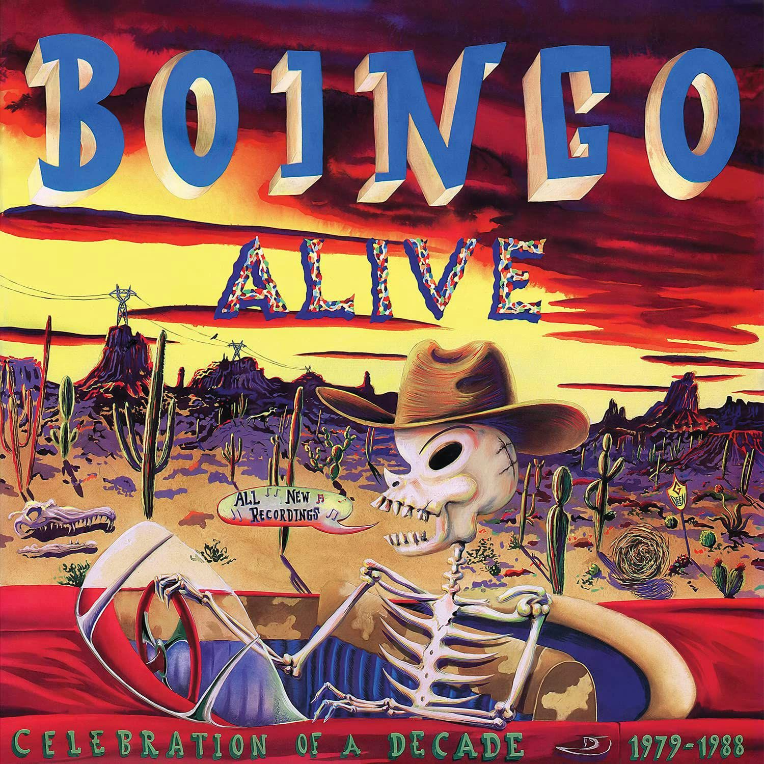 Oingo Boingo Boingo Alive (Color) Vinyl Record