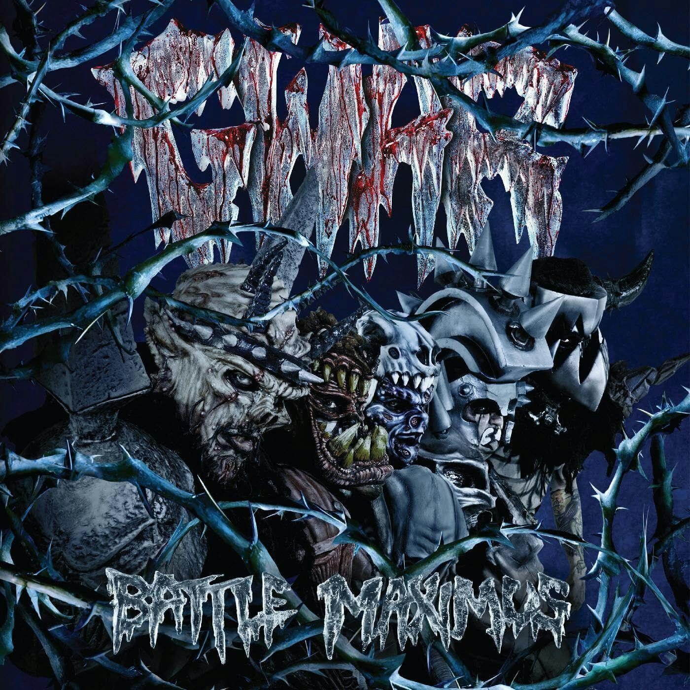 Gwar Battle Maximus (10th Anniversary Edition) (Crystal Blue With Dark ...