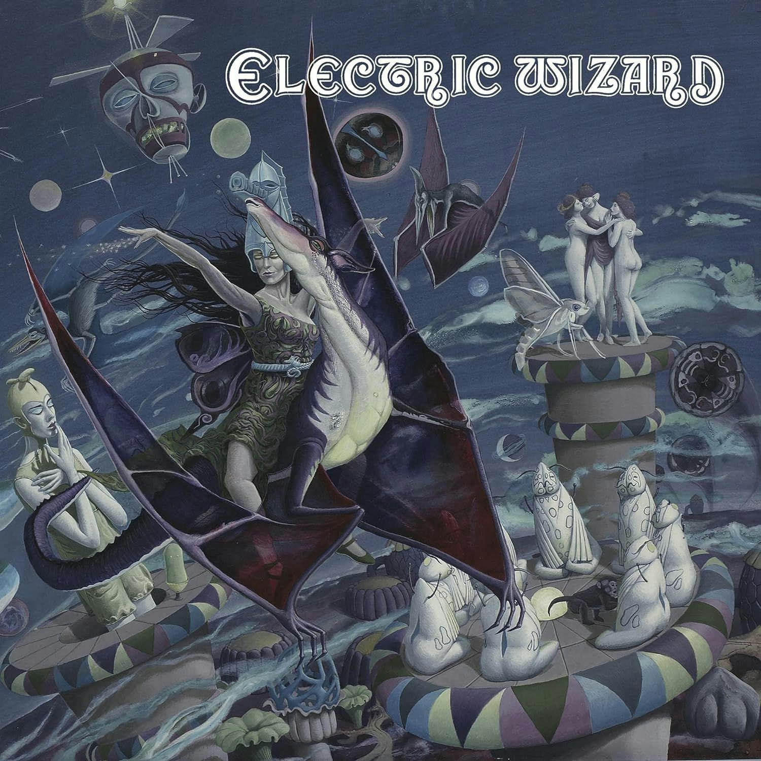 Electric Wizard S/T (Transparent Green Sparkle) Vinyl Record