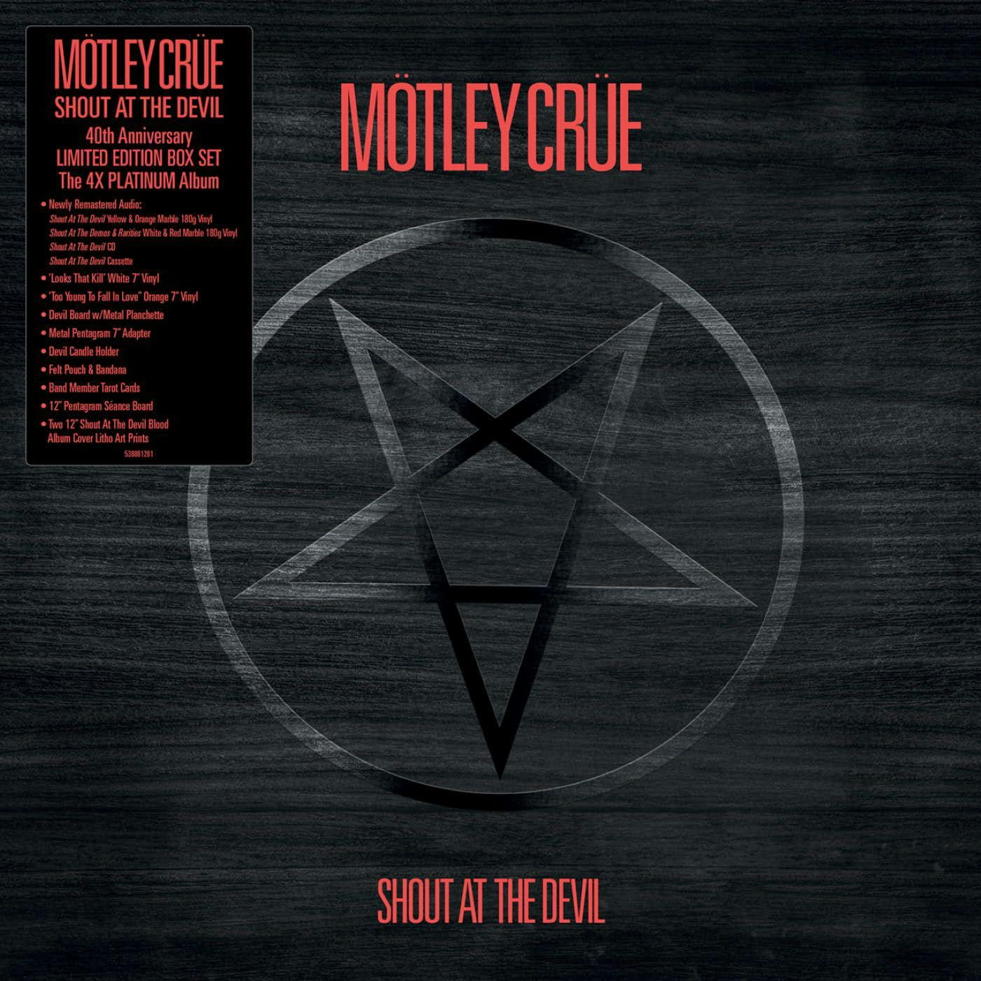Mötley Crüe Shout At The Devil (40th Annivesry Box Set/color Vinyl ...