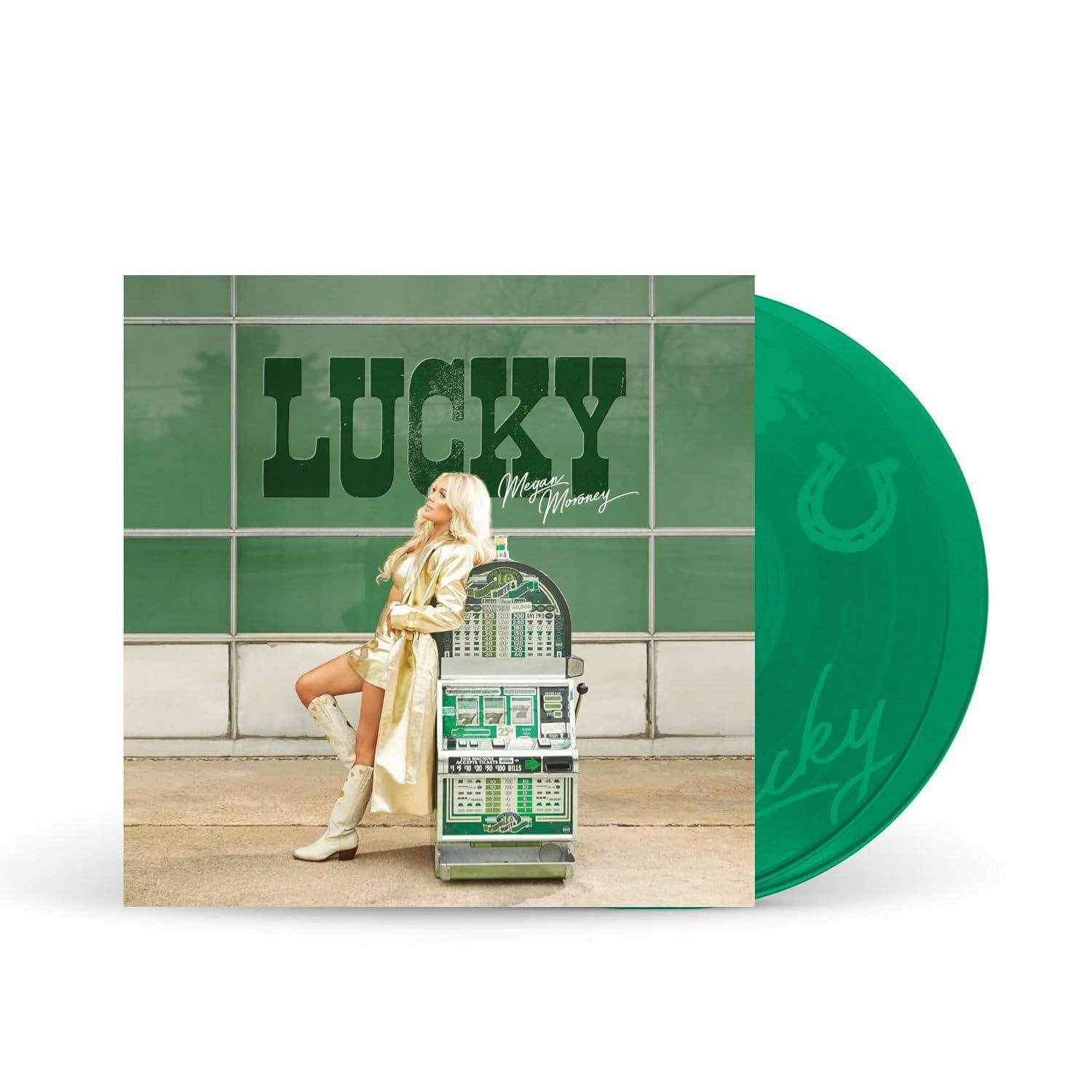 Megan Moroney Lucky (X) (2LP/Translucent Green Vinyl/140G) Vinyl Record