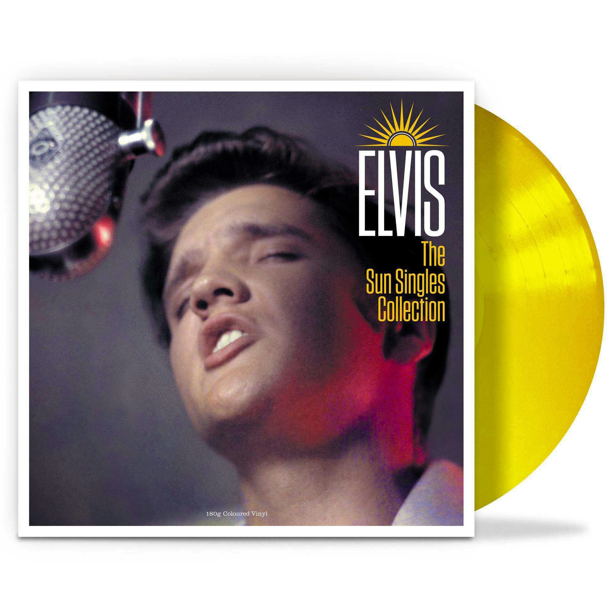 Elvis Presley SUN SINGLES COLLECTION (180G/YELLOW VINYL) Vinyl Record