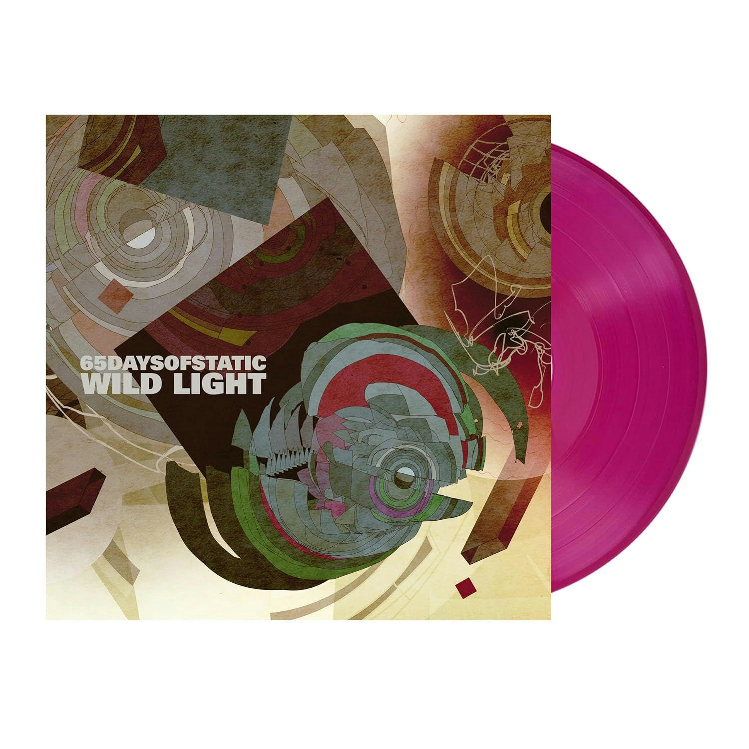 65daysofstatic WILD LIGHT (RE-ISSUE 2023) (TRANSP. MAGENTA VINYL) Vinyl Record