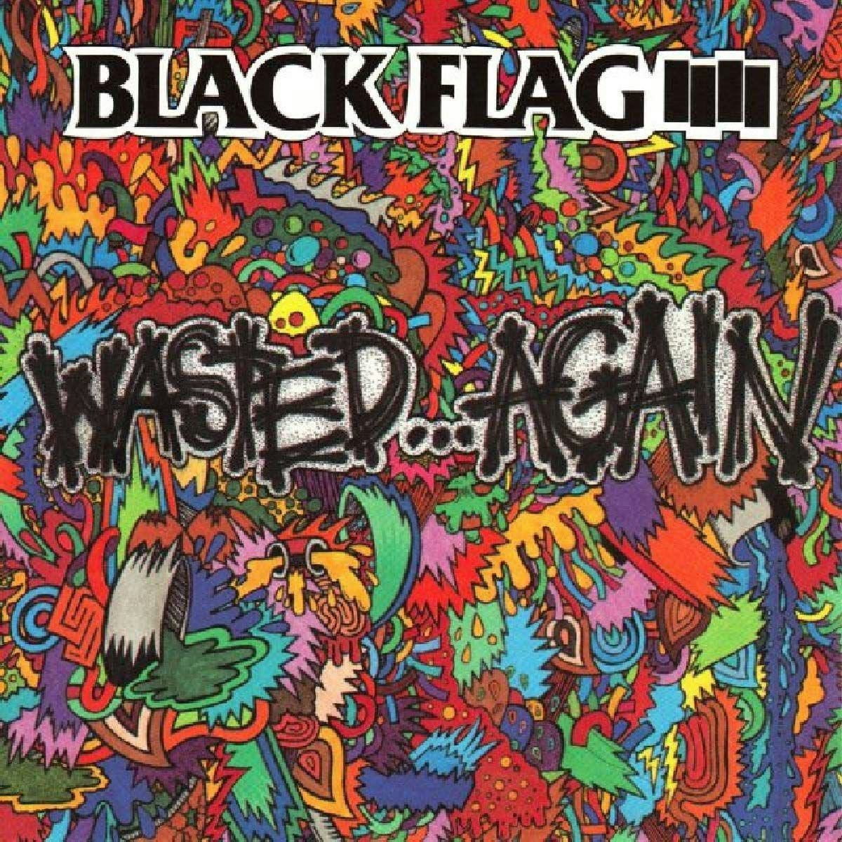 Black Flag Wasted Again Vinyl Record