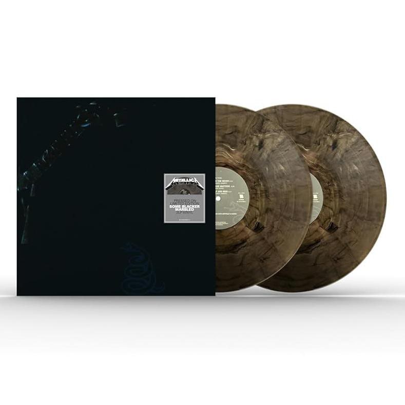 Metallica The Black Album - Some Blacker Marbled Vinyl Record
