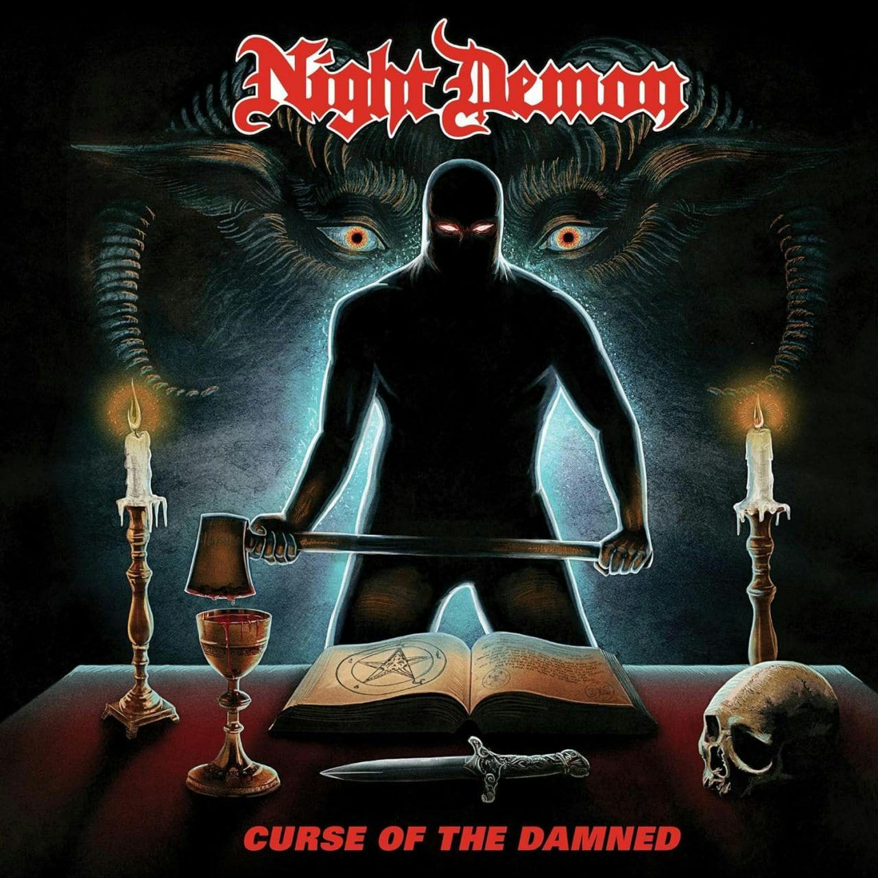 Night Demon CURSE OF THE DAMNED (DELUXE/REISSUE) Vinyl Record