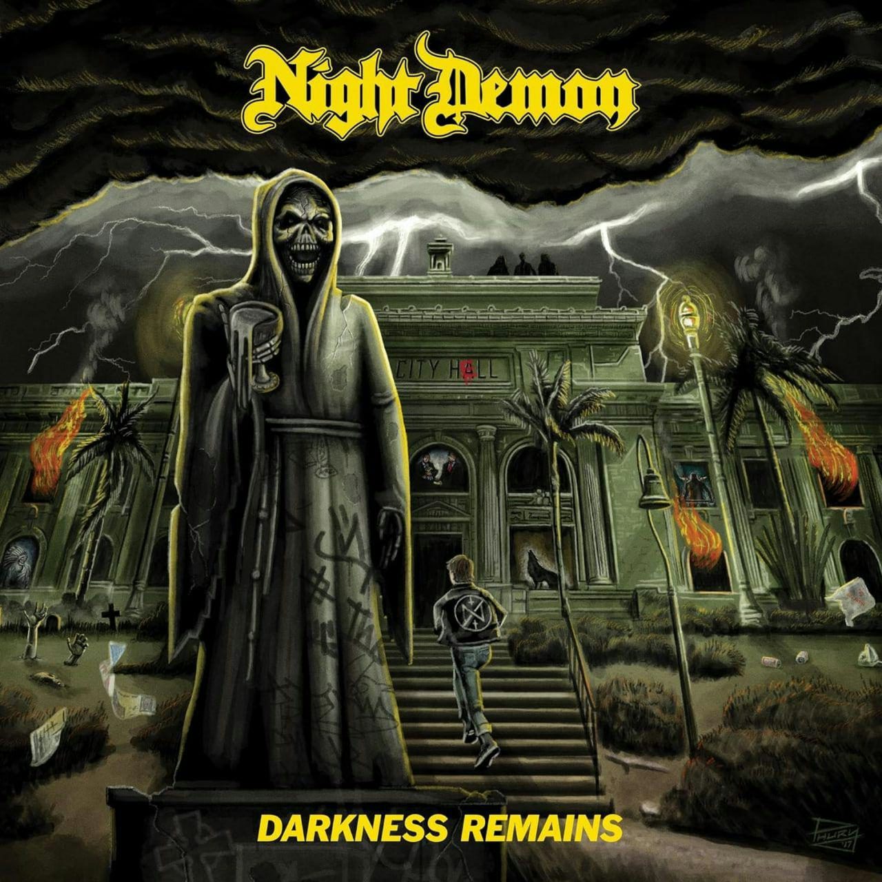 Night Demon DARKNESS REMAINS (DELUXE/REISSUE) Vinyl Record
