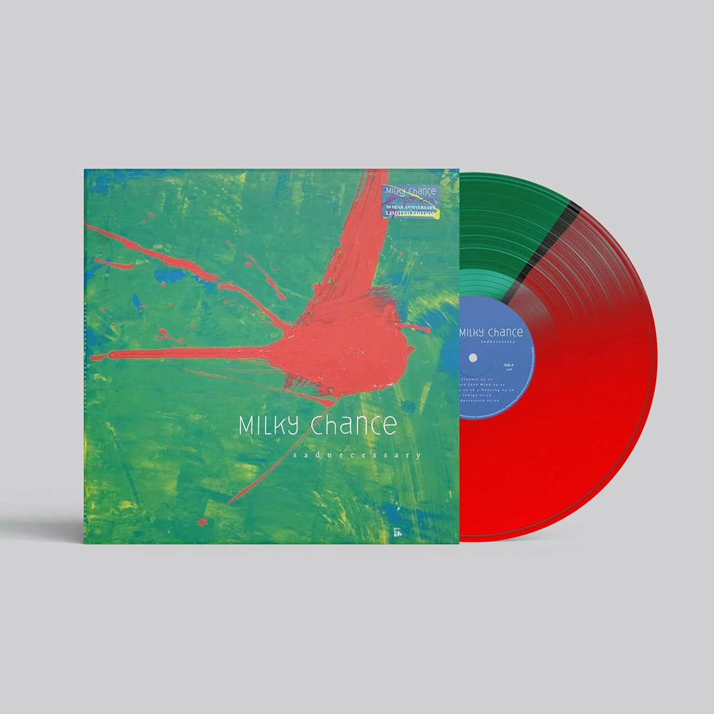 Milky Chance Sadnecessary (Red & Green) Vinyl Record