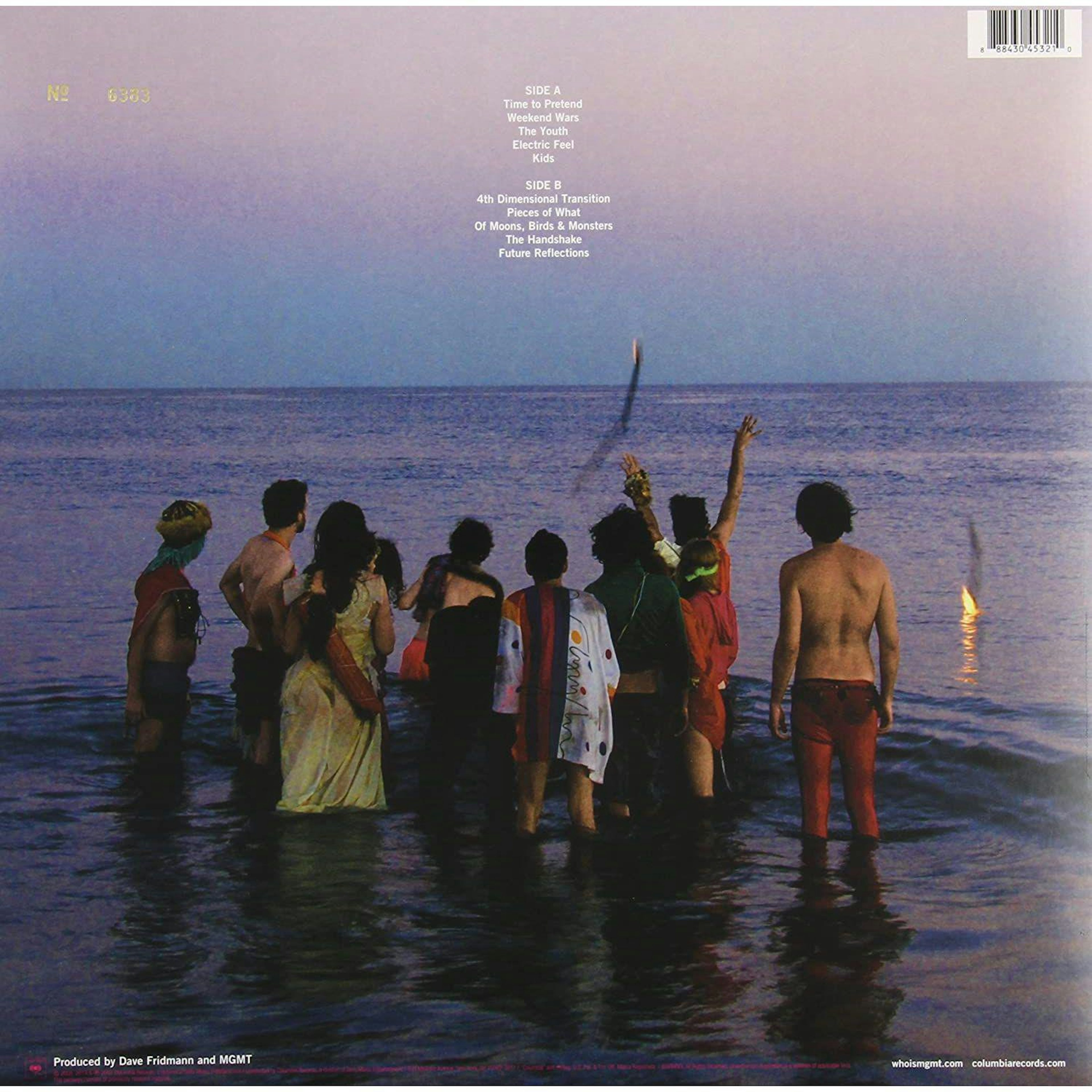 MGMT ORACULAR SPECTACULAR Vinyl Record