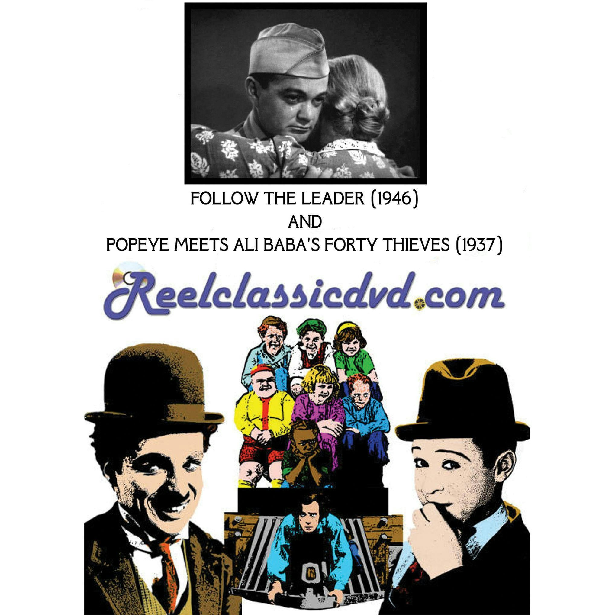 FOLLOW THE LEADER (1946) AND POPEYE MEETS DVD