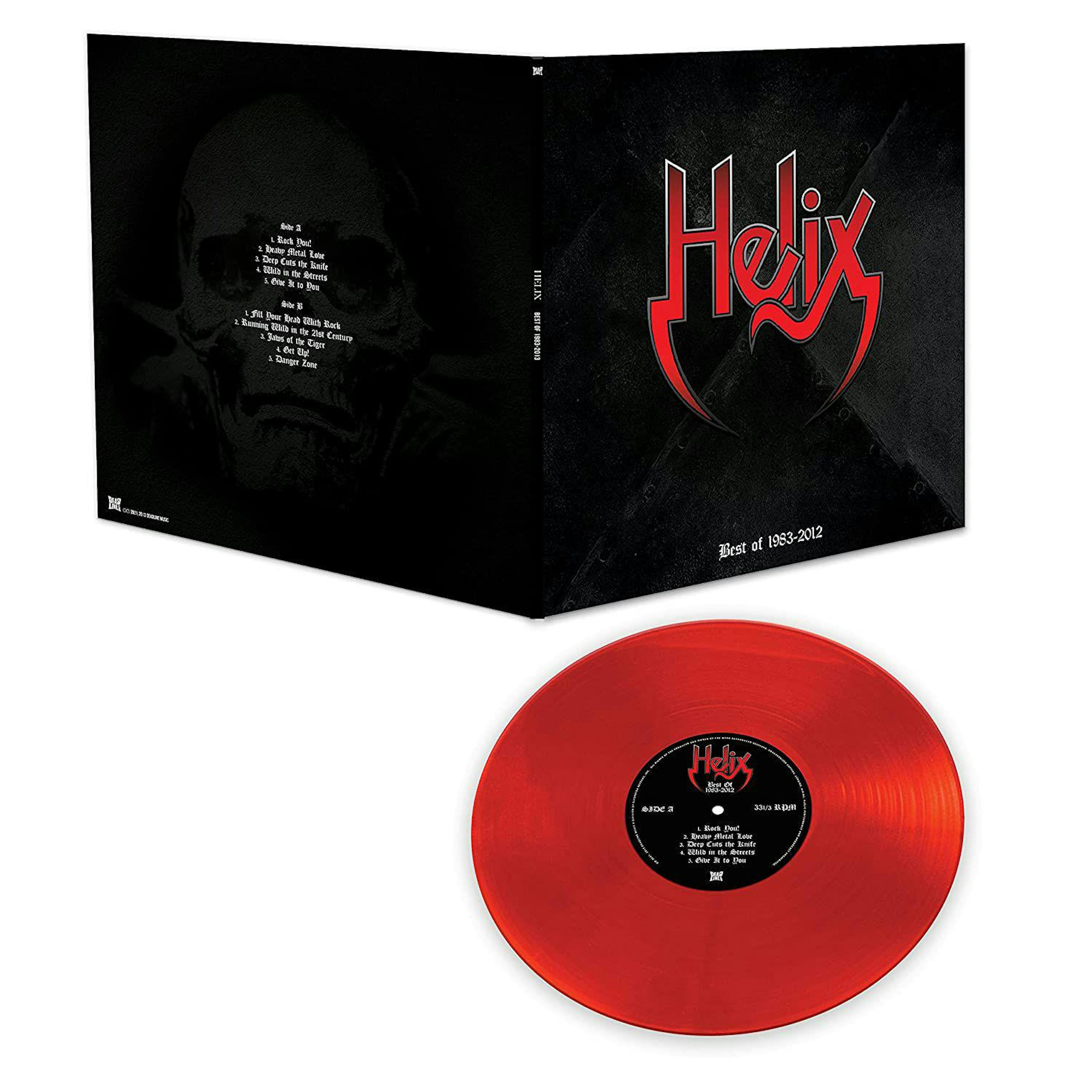Helix Best Of 1983-2012 - Red Vinyl Record