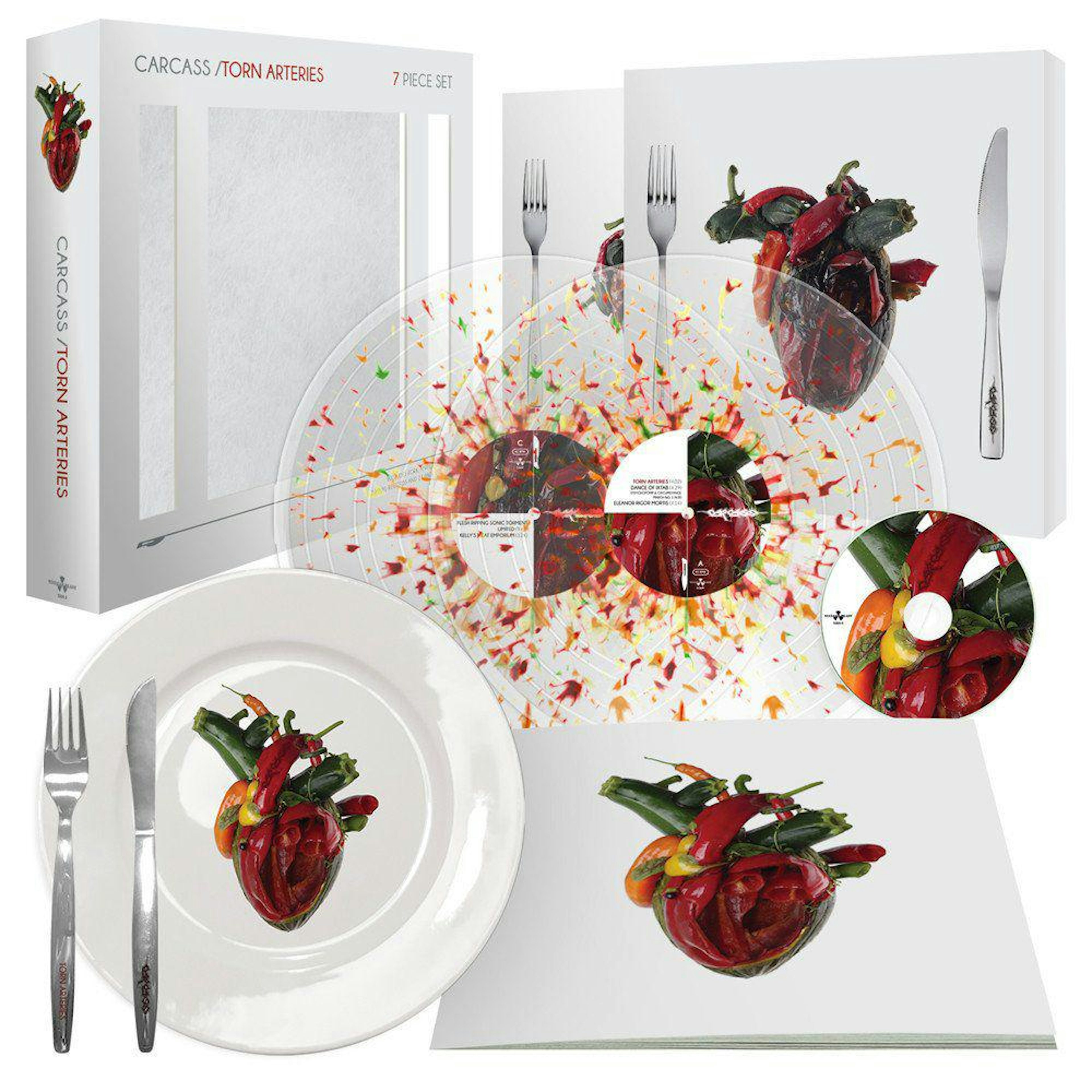 Carcass Torn Arteries - Box Set (Vinyl)
