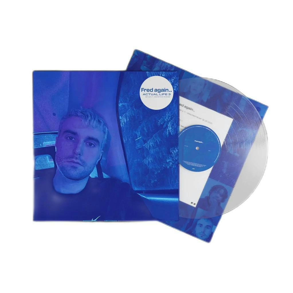 Fred again.. Actual Life 3 (January 1 - September 9 2022)[Clear] Vinyl ...