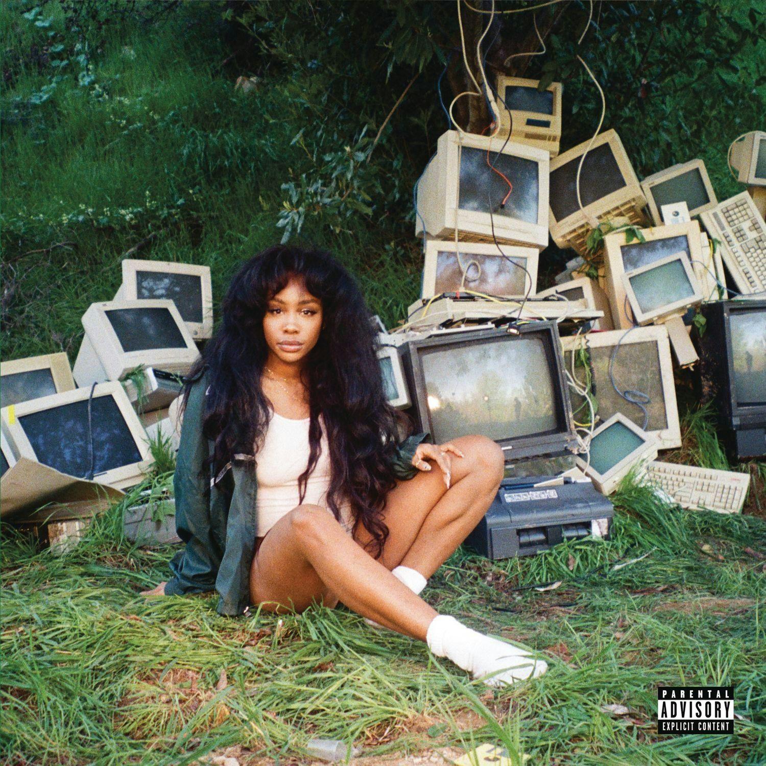 SZA CTRL - Limited Edition Gatefold Green Colored Double Vinyl Record
