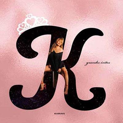 Karina Grandes Exitos Pink Colored Vinyl