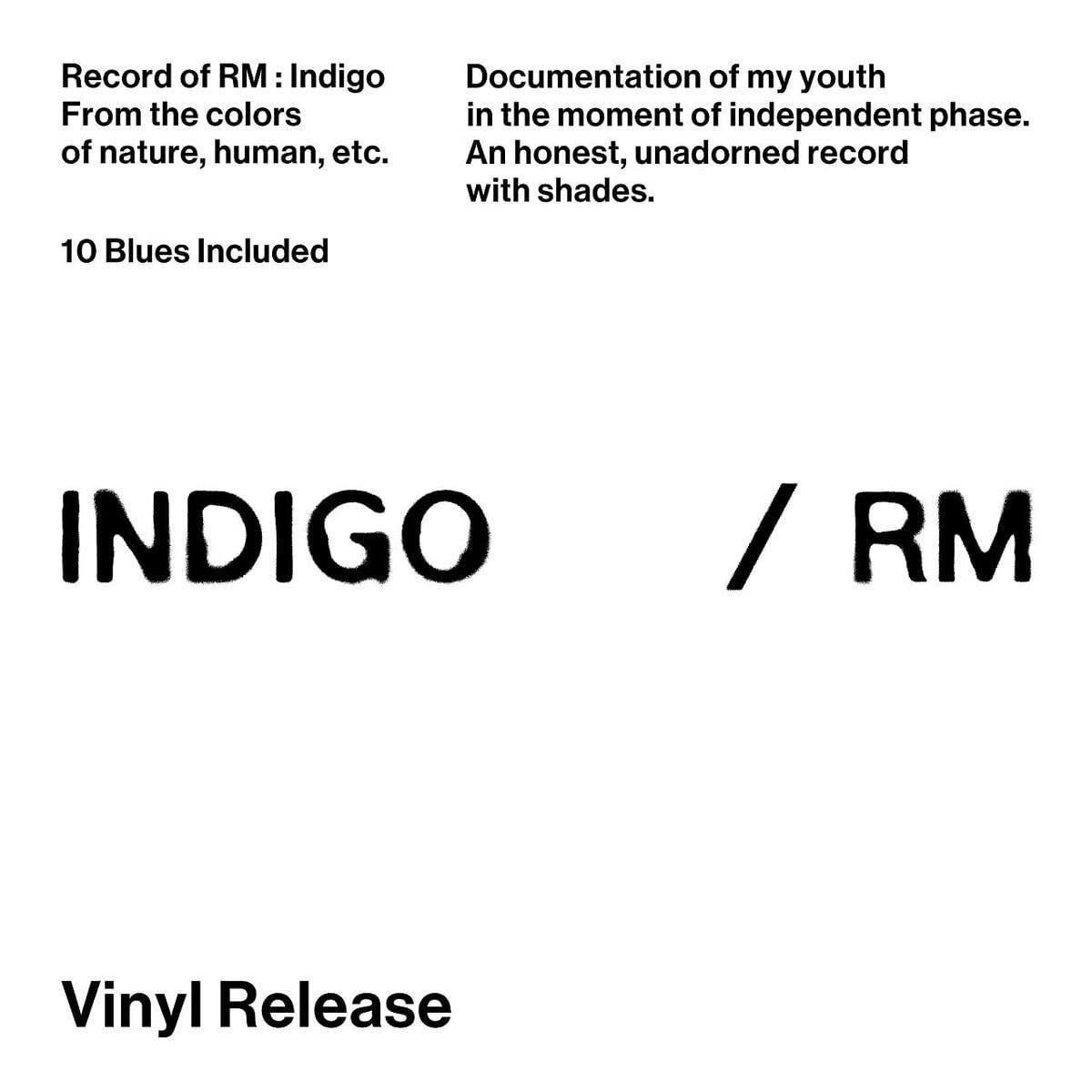 RM Indigo Vinyl Record