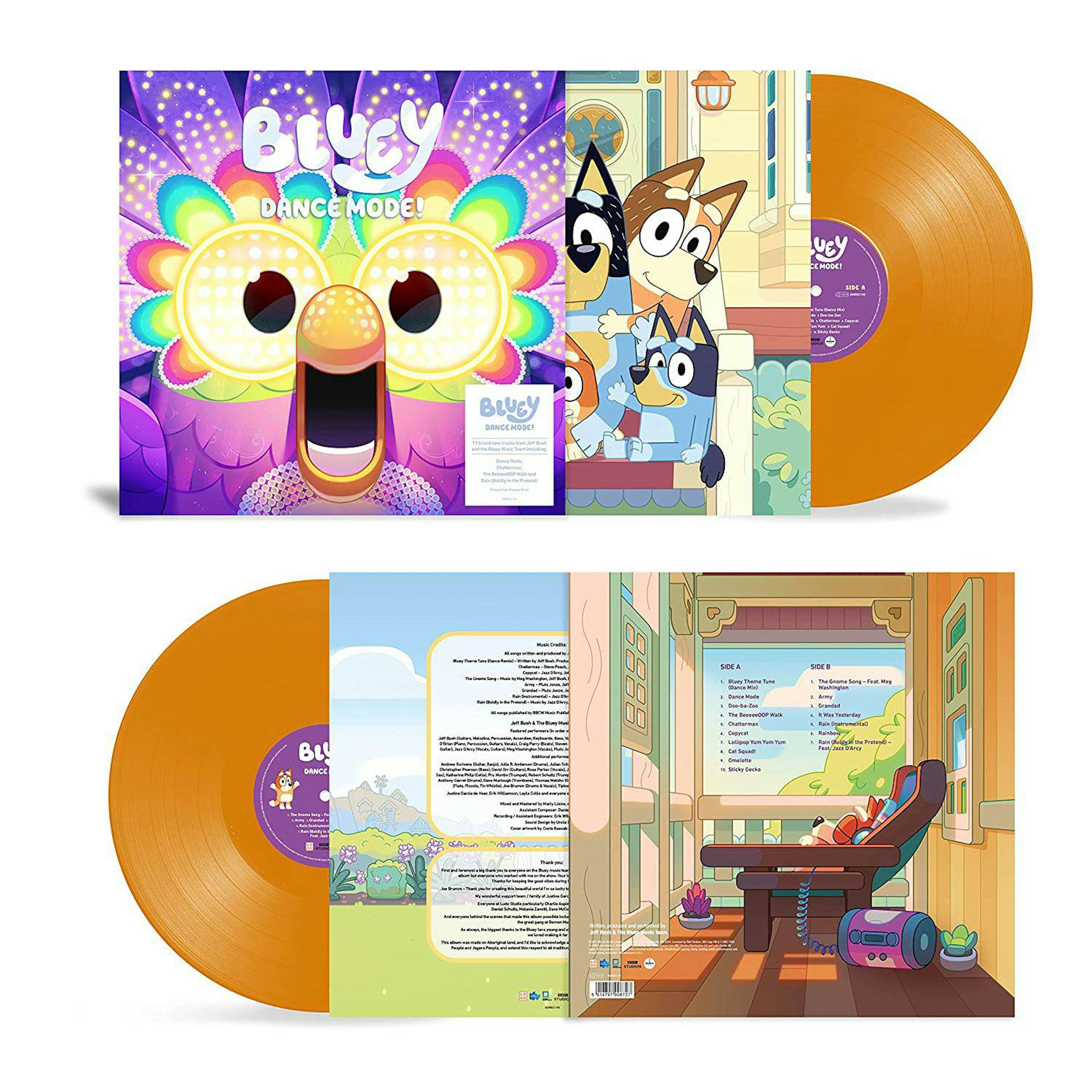 Bluey Dance Mode Vinyl Record