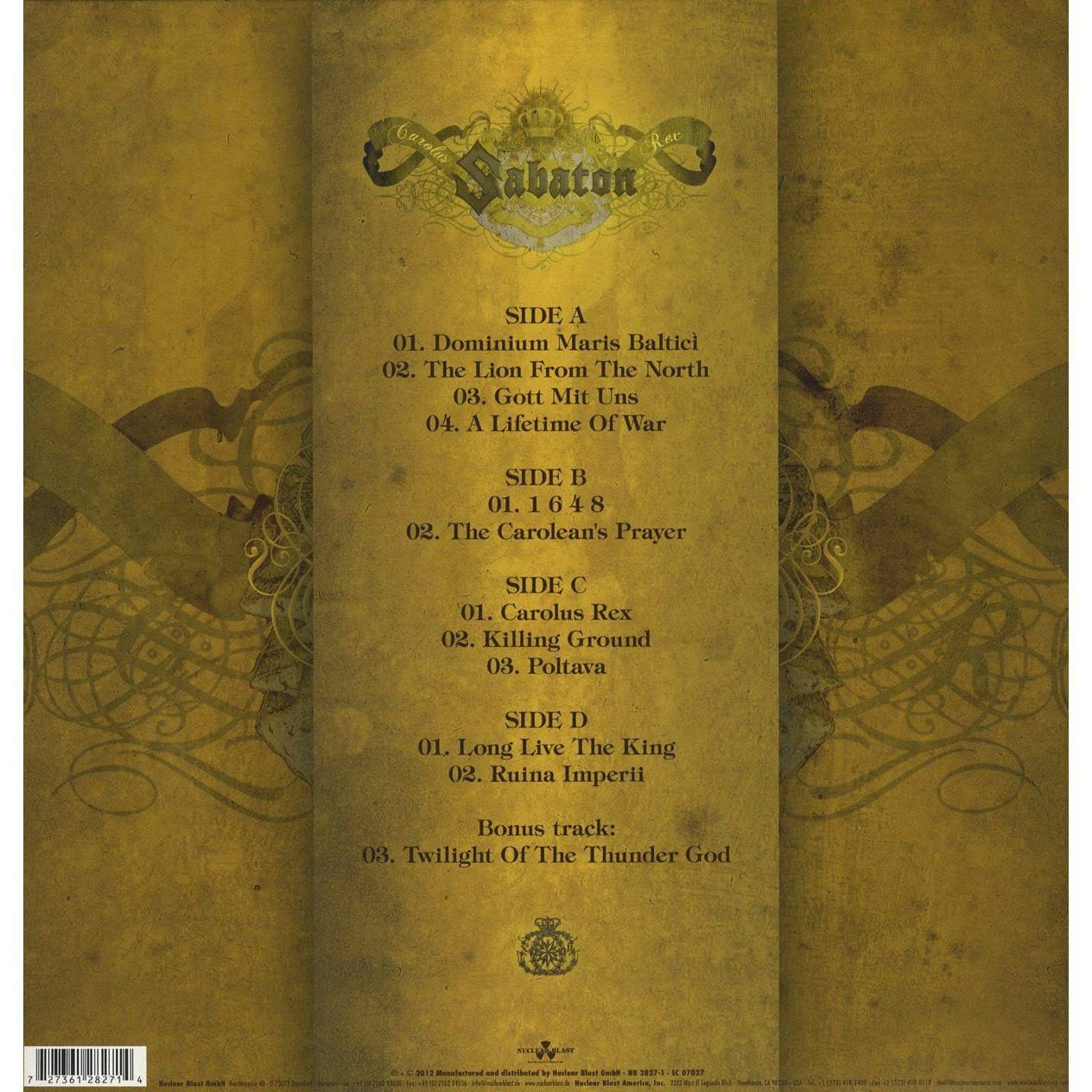 Sabaton Shirts, Sabaton Merch, Sabaton Hoodies, Sabaton Vinyl Records ...