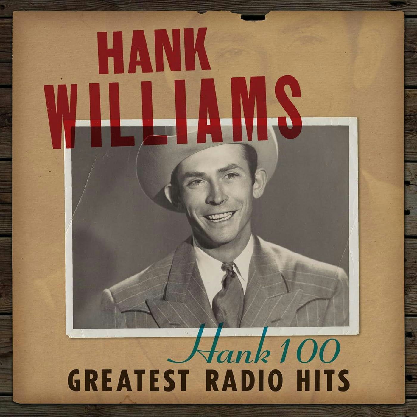 Hank Williams Hank 100: Greatest Radio Hits (2LP) Vinyl Record