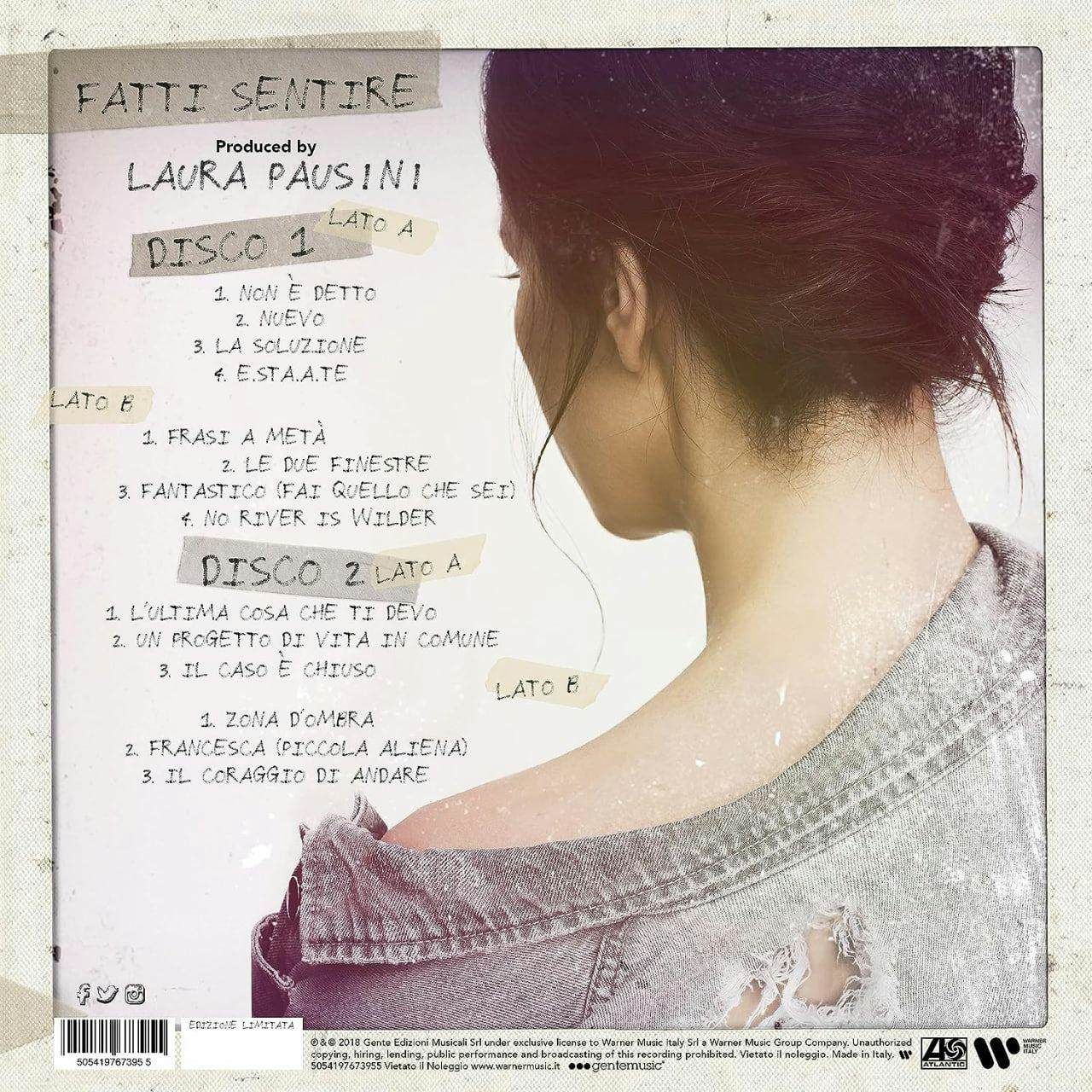 Laura Pausini Fatti Sentire (Ltd Numbered 180gm Bourdeaux Colored ...