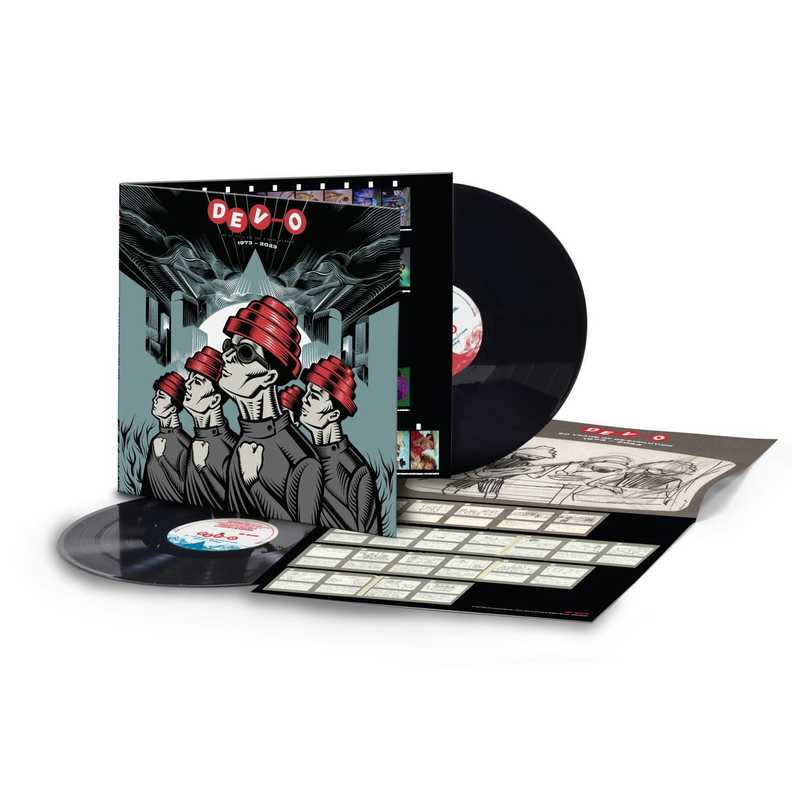 Devo 50 Years Of De-Evolution 1973-2023 (2LP) Vinyl Record