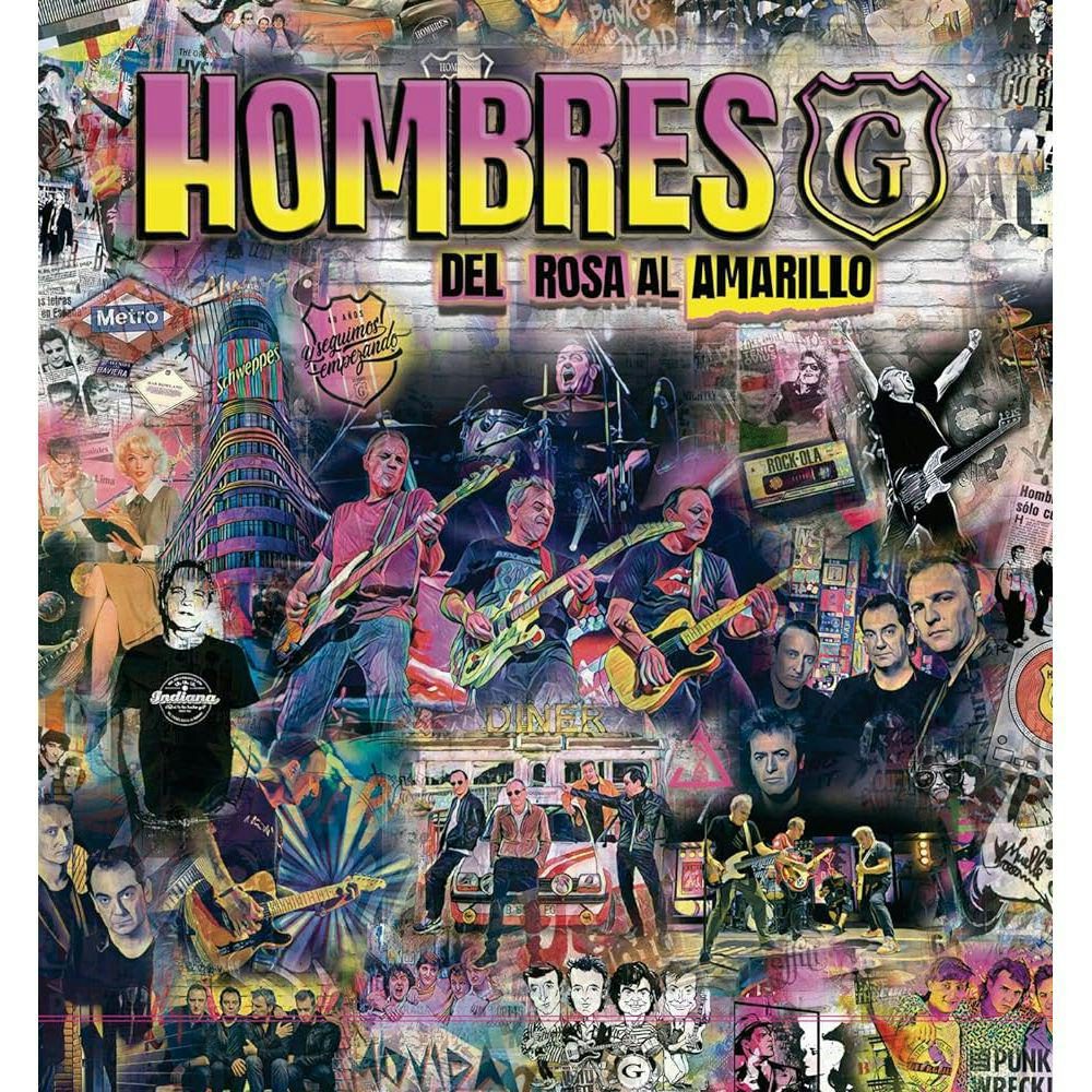 Hombres G Del Rosa Al Amarillo Box Set (Vinyl)