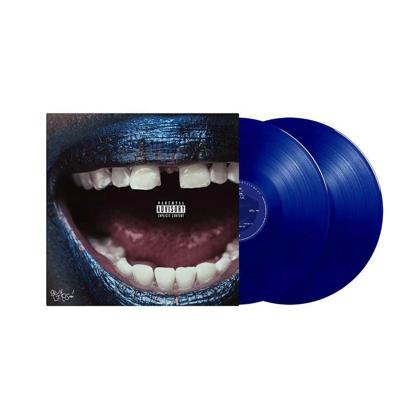 ScHoolboy Q Blue Lips (2LP/Translucent Blue) Vinyl Record