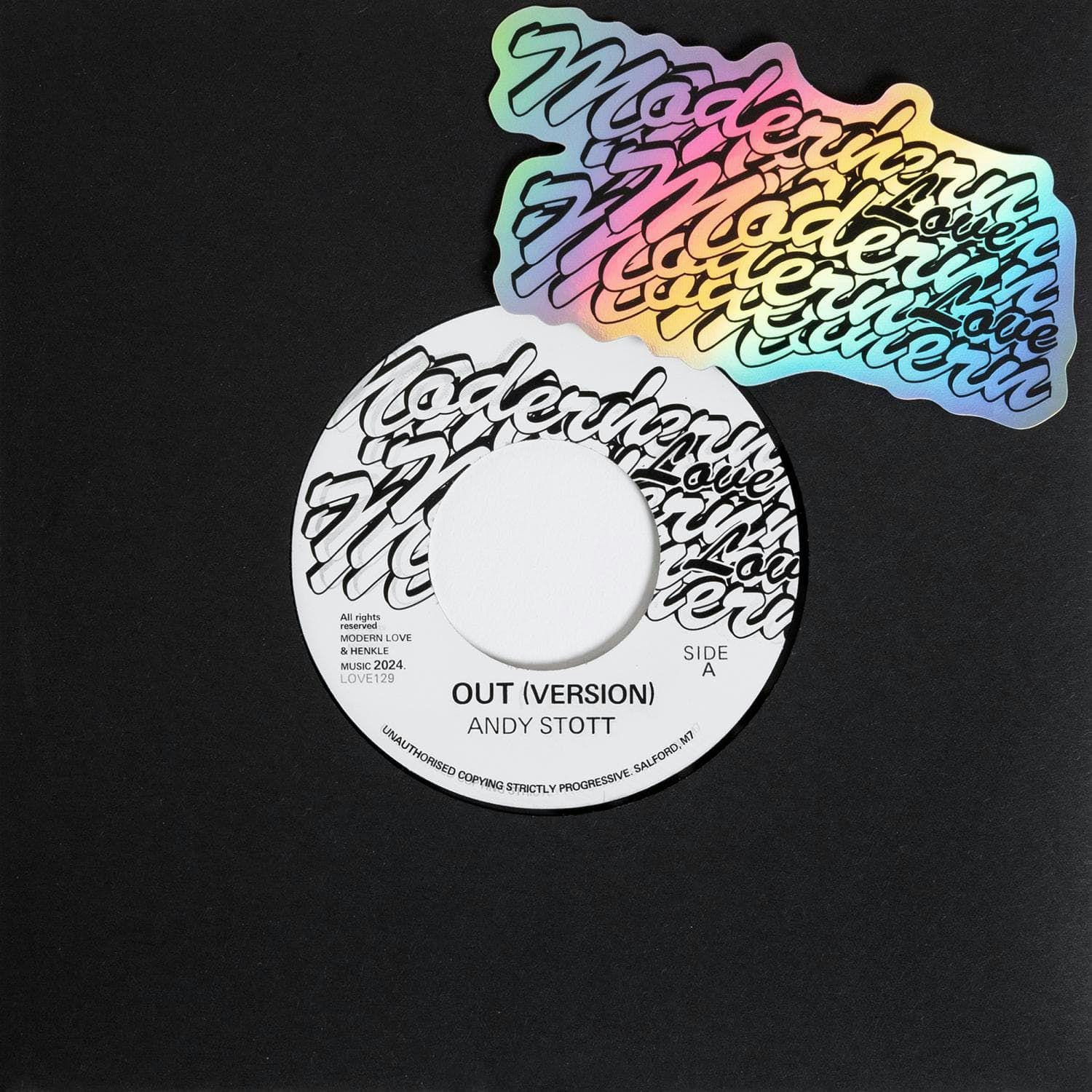 Andy Stott Out (Version)/Love (Version) Vinyl Record