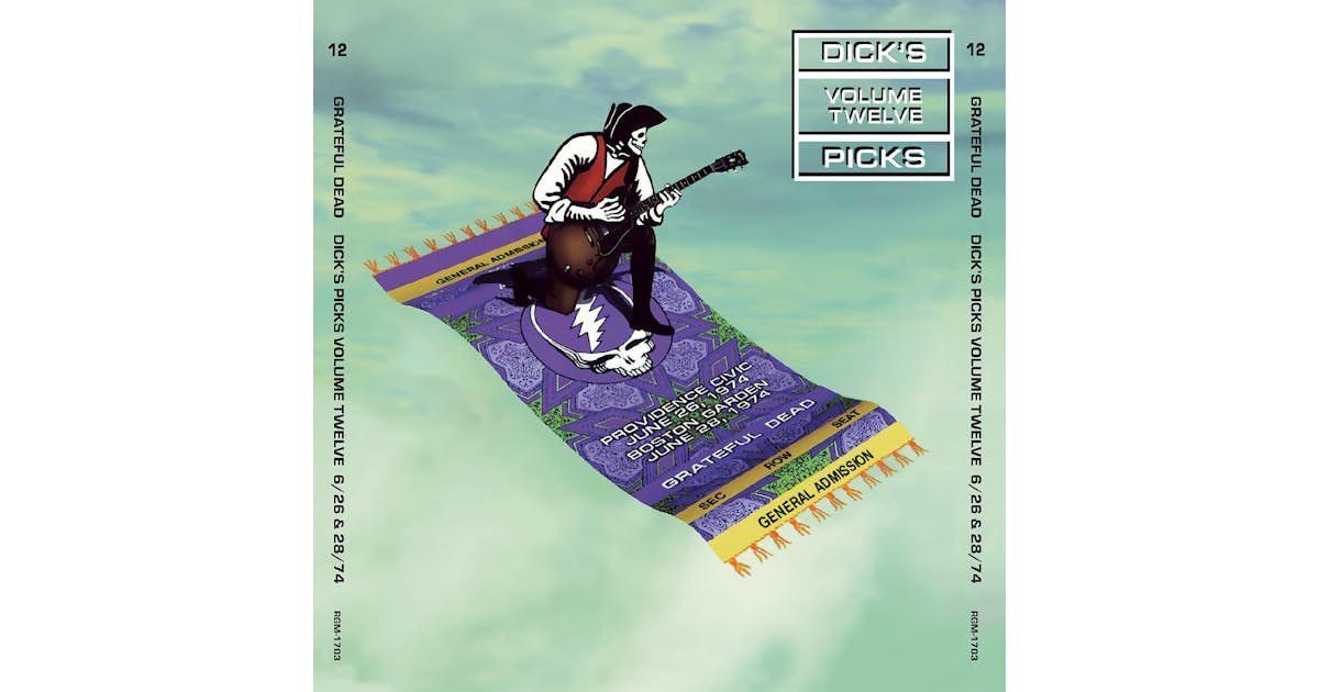 Grateful Dead Dicks Picks Vol 12 Providence Civic Center Oversize