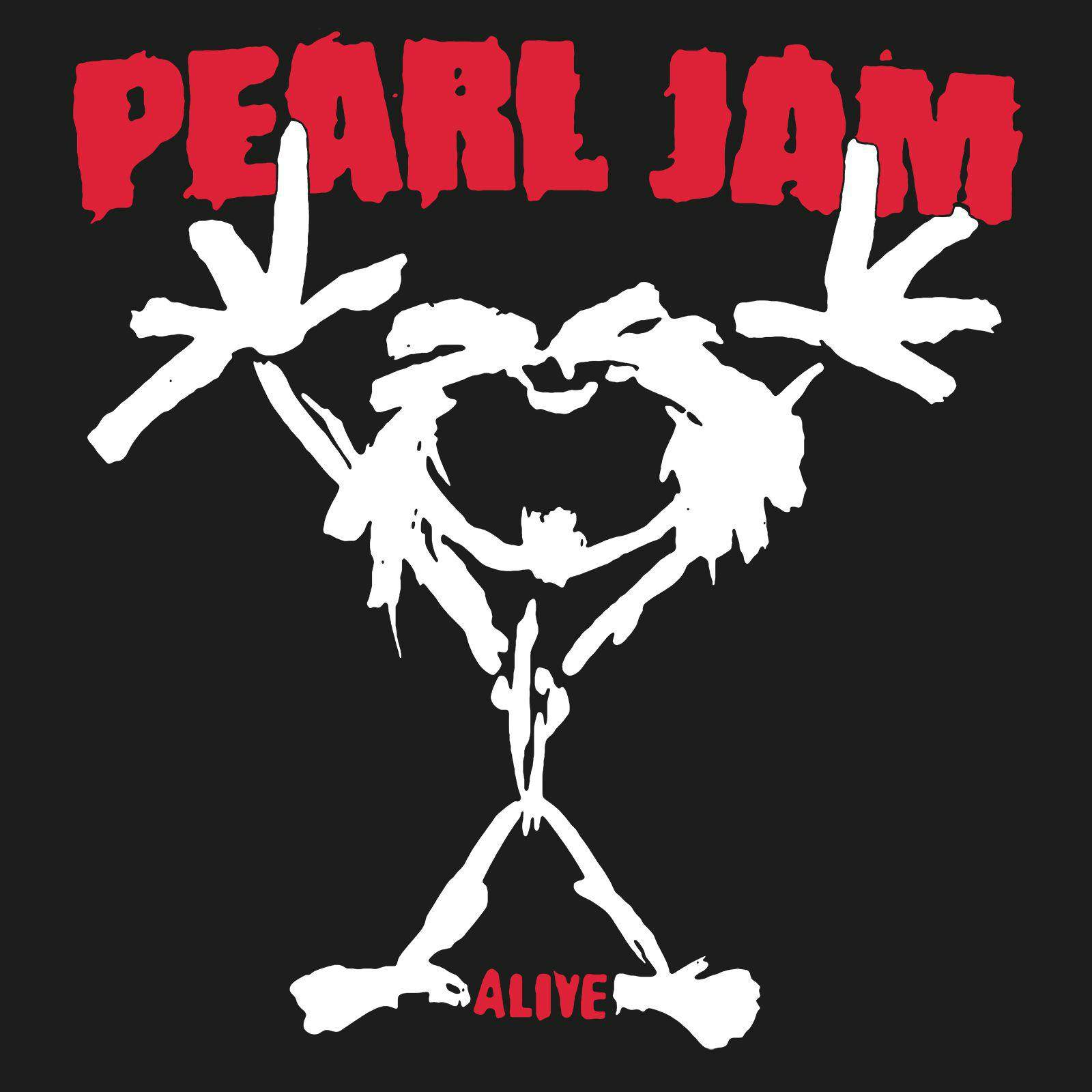 Pearl Jam T-Shirt | Alive Stickman Pearl Jam T-Shirt