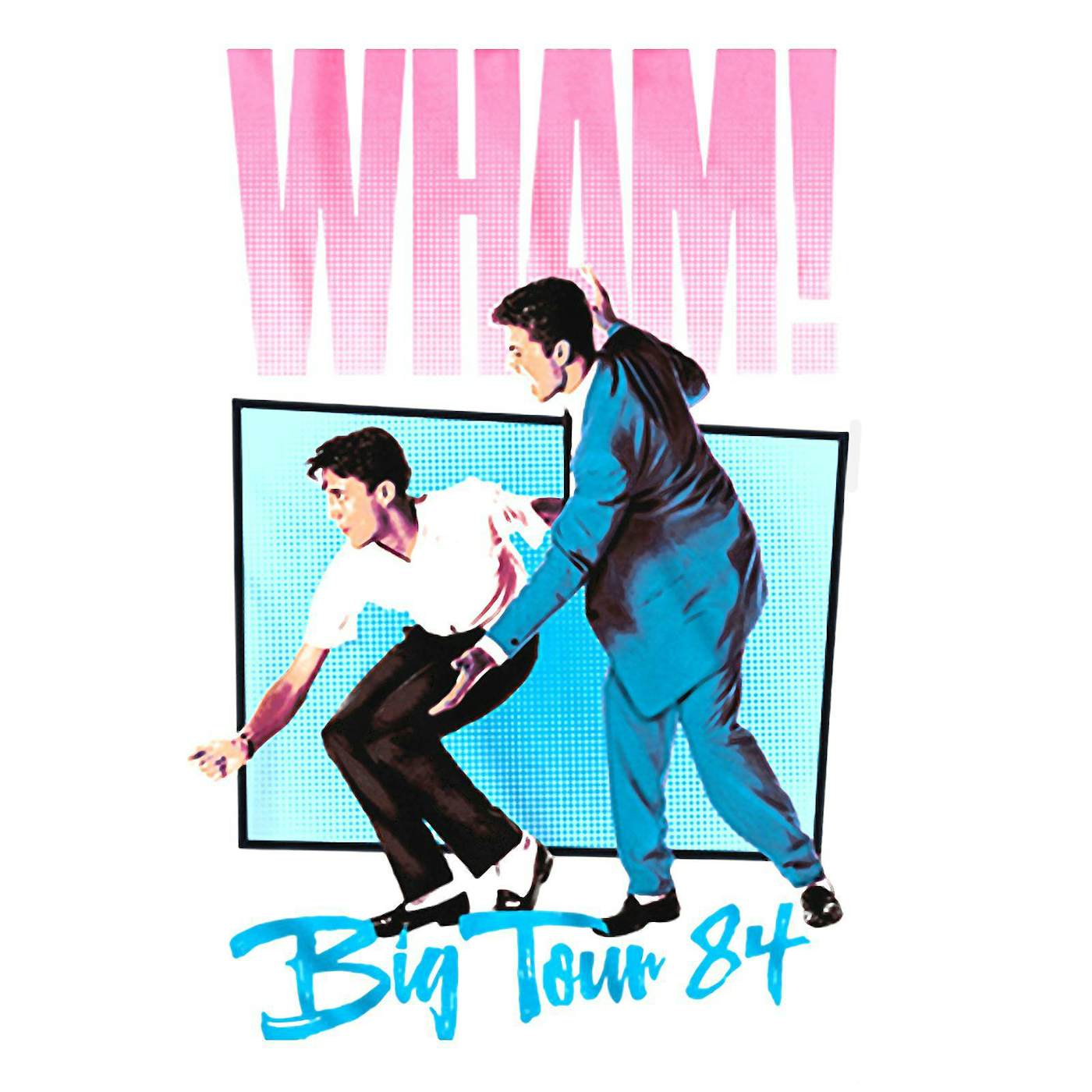 Wham! T-Shirt | Big Tour ’84 Shirt (Reissue)