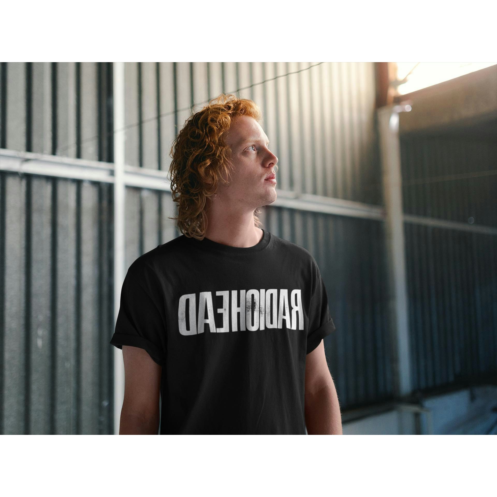 Radiohead T-Shirt | Mirrored Logo Radiohead T-Shirt