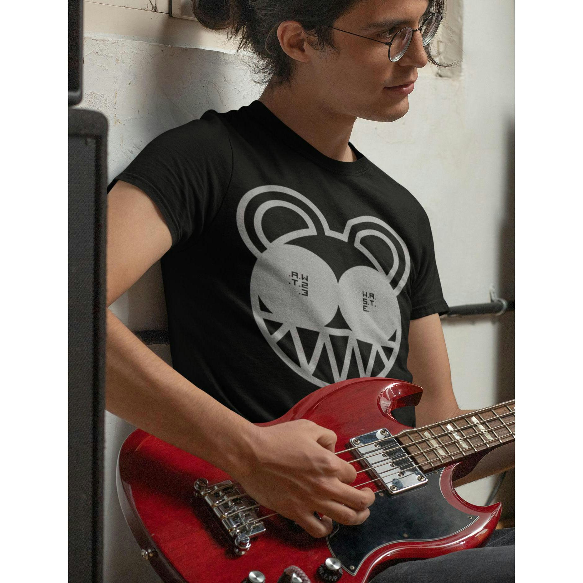 Radiohead T-Shirt | Kid A Bear Art Radiohead Shirt