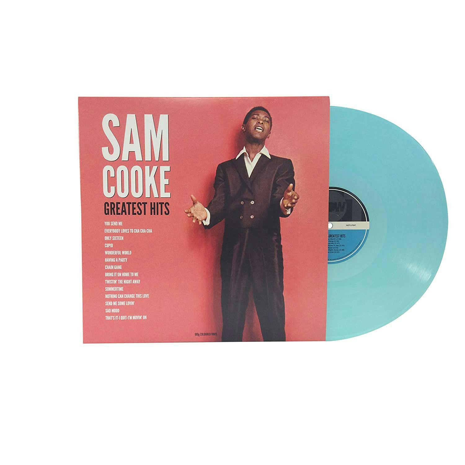 Sam Cooke LP - Greatest Hits (Electric Blue Vinyl)