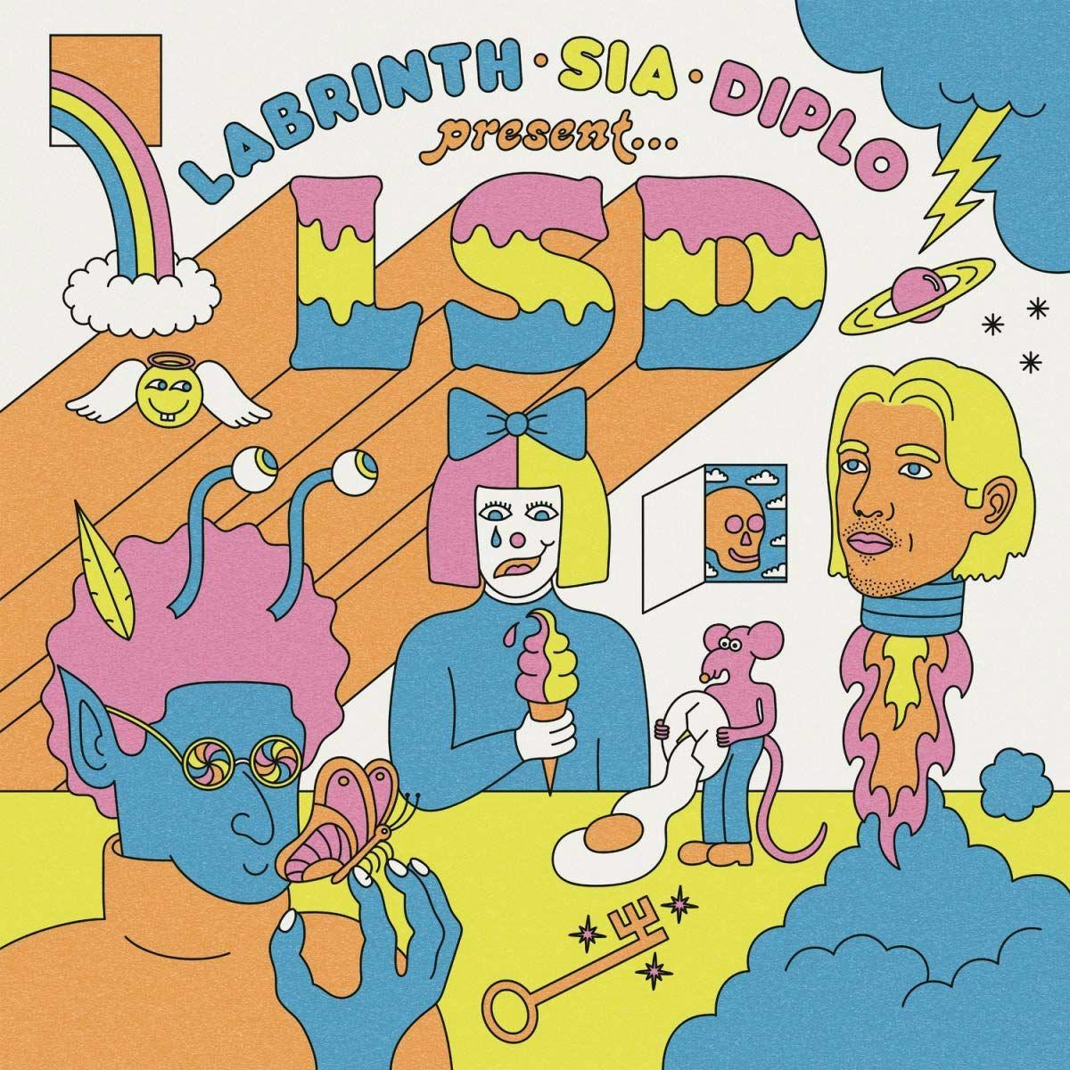 LSD LP Vinyl Record - Labrinth. Sia & Diplo Present...