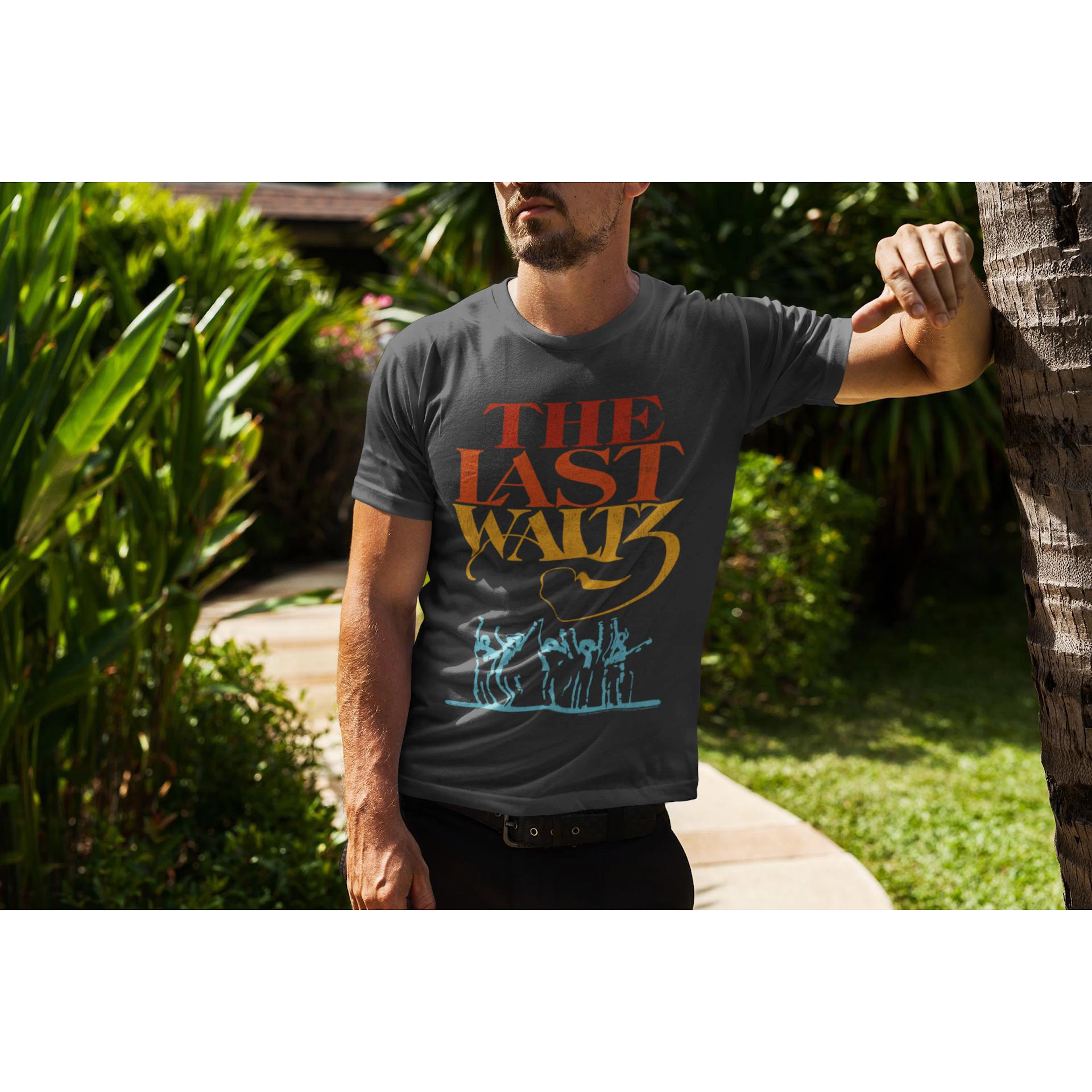 The Band T-Shirt | The Last Waltz Movie Logo The Band Shirt (Merchbar ...