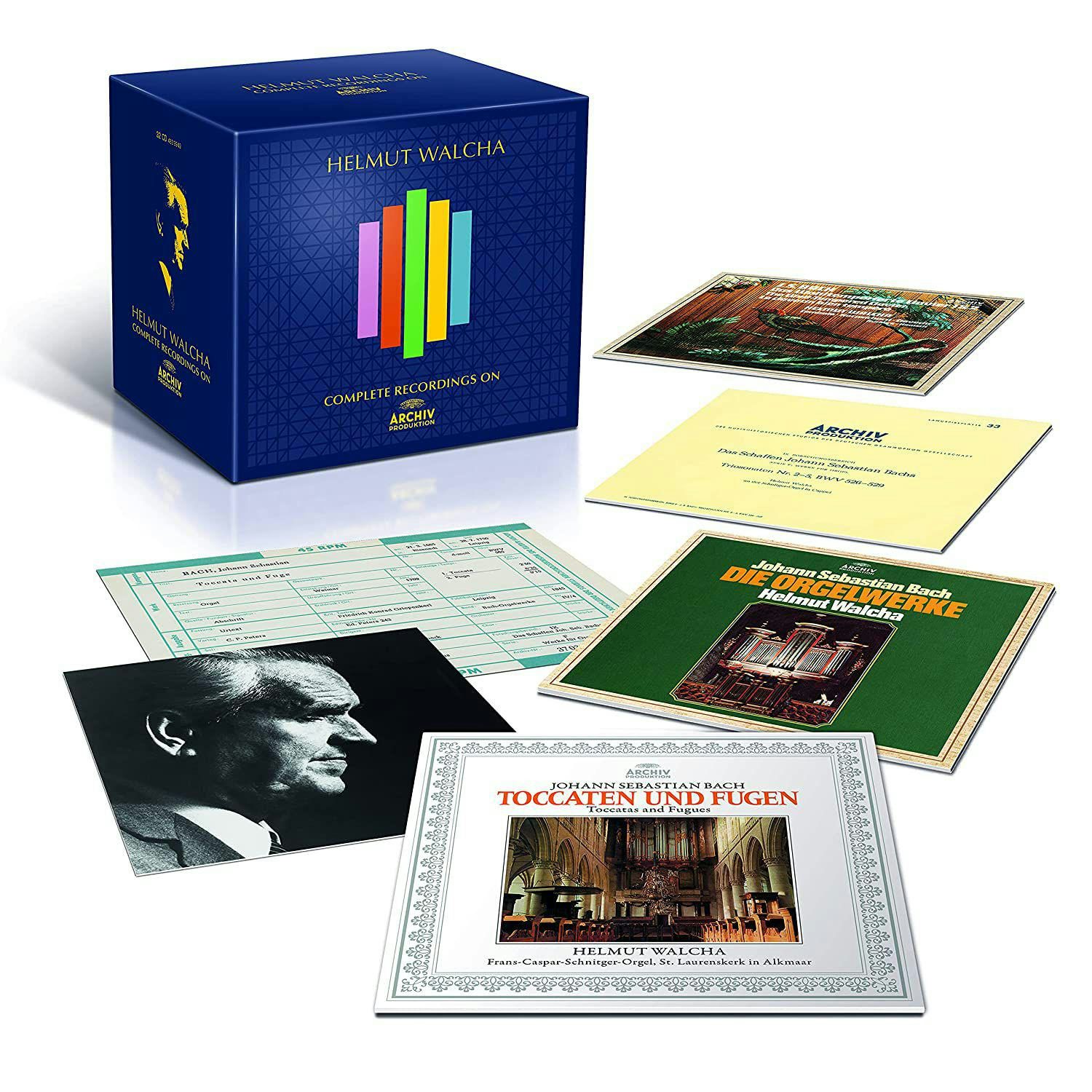 Helmut Walcha Complete Recordings On Archiv Produktion (32 CD Box Set)