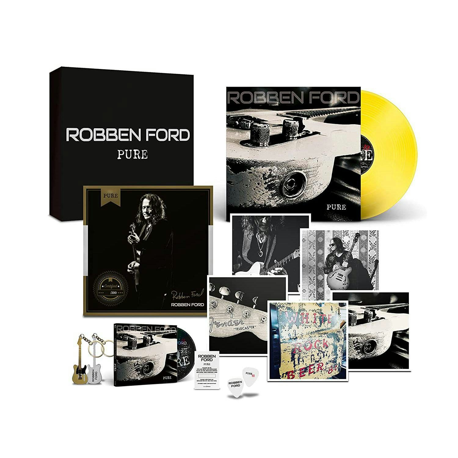 Robben Ford Pure (Limited Box Set/Tellow/5-7inch) (Vinyl)
