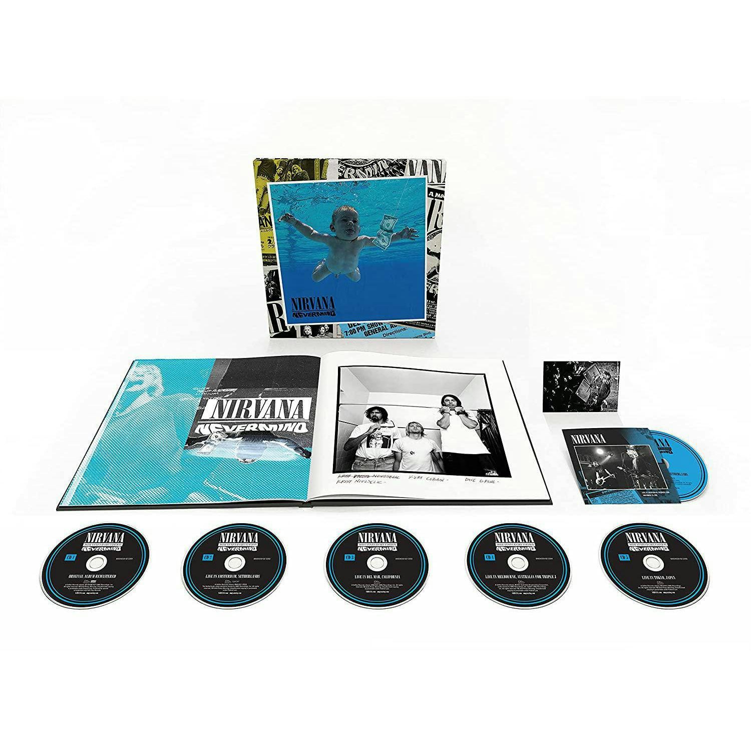 Nirvana Nevermind (30th Anniversary) (Super Deluxe 5 CD/Blu-ray) CD