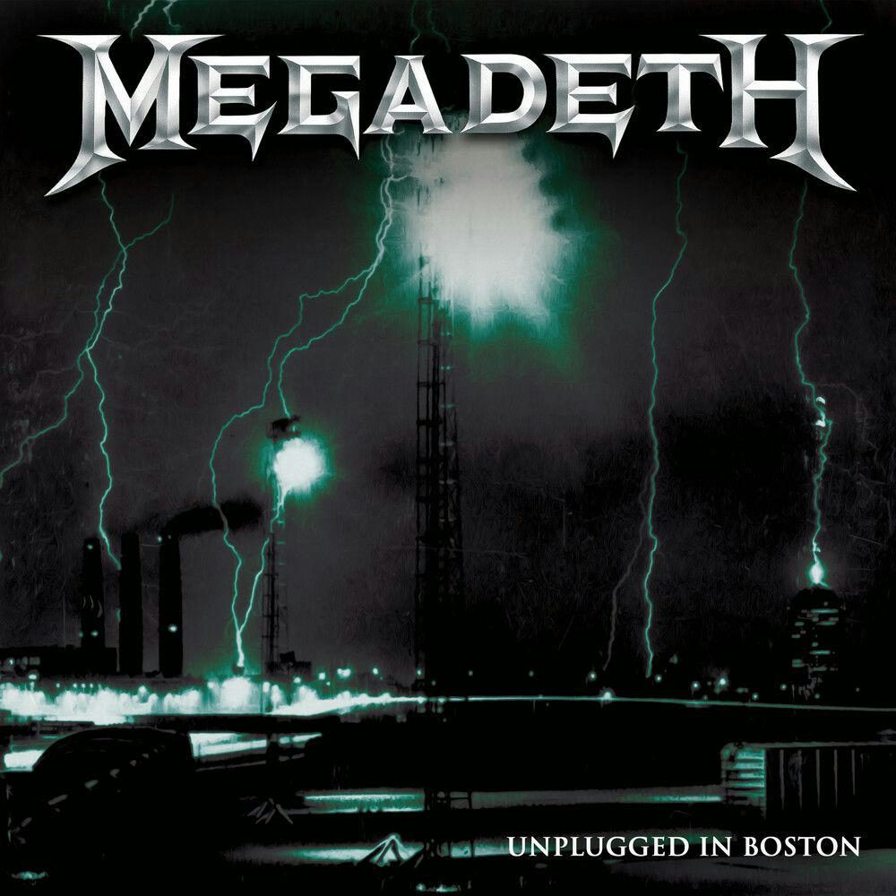 Megadeth Unplugged In Boston Coke Bottle Green Vinyl Record