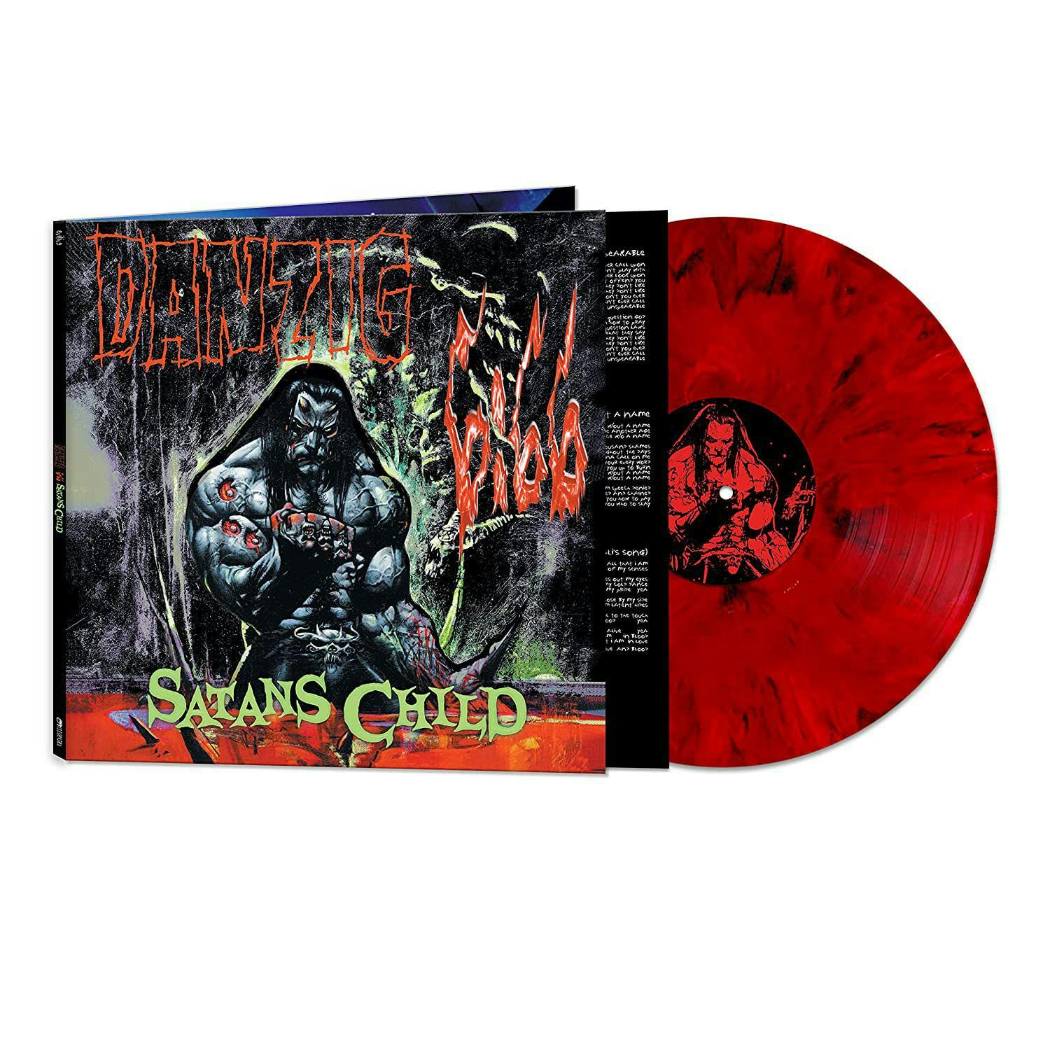 Danzig 6:66: Satan's Child Red Marble Vinyl Record