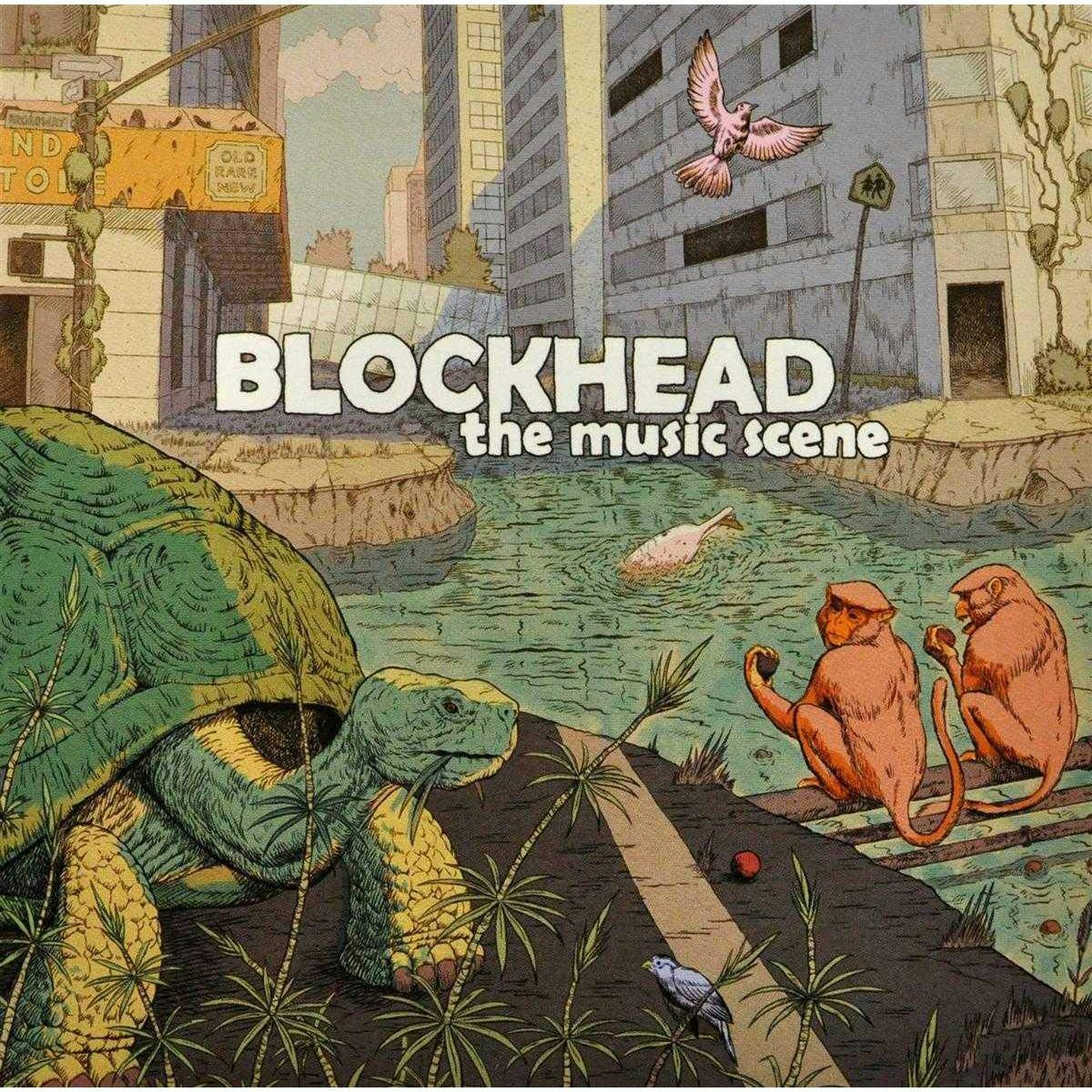 Blockhead The Music Scene (Opaque Teal) Vinyl Record
