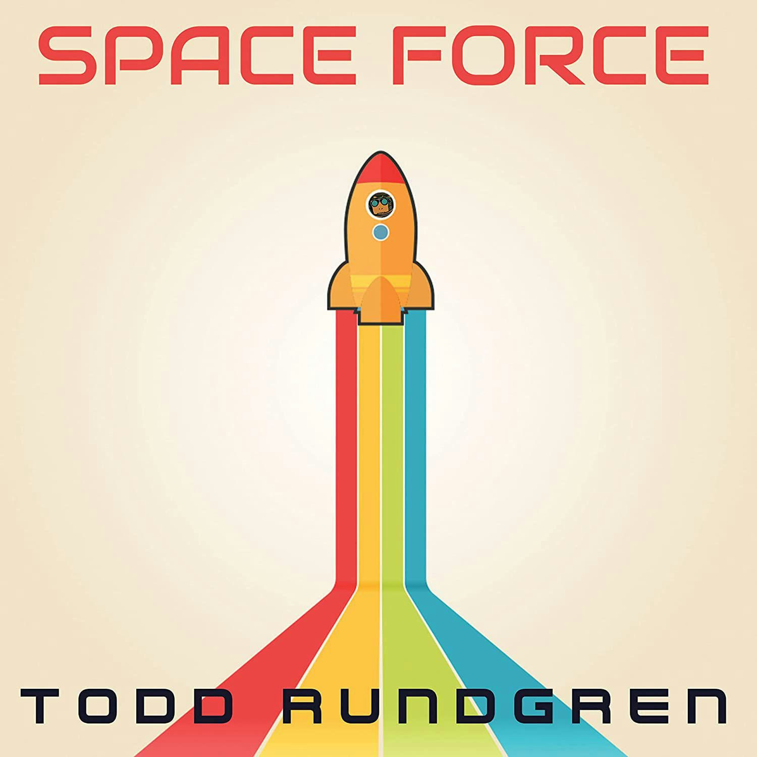 Todd Rundgren Space Force - blue vinyl record